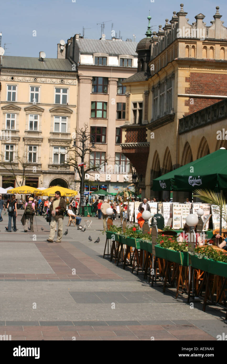 The Main Square (Rynek Główny) is the natural centre of Krakow Stock ...