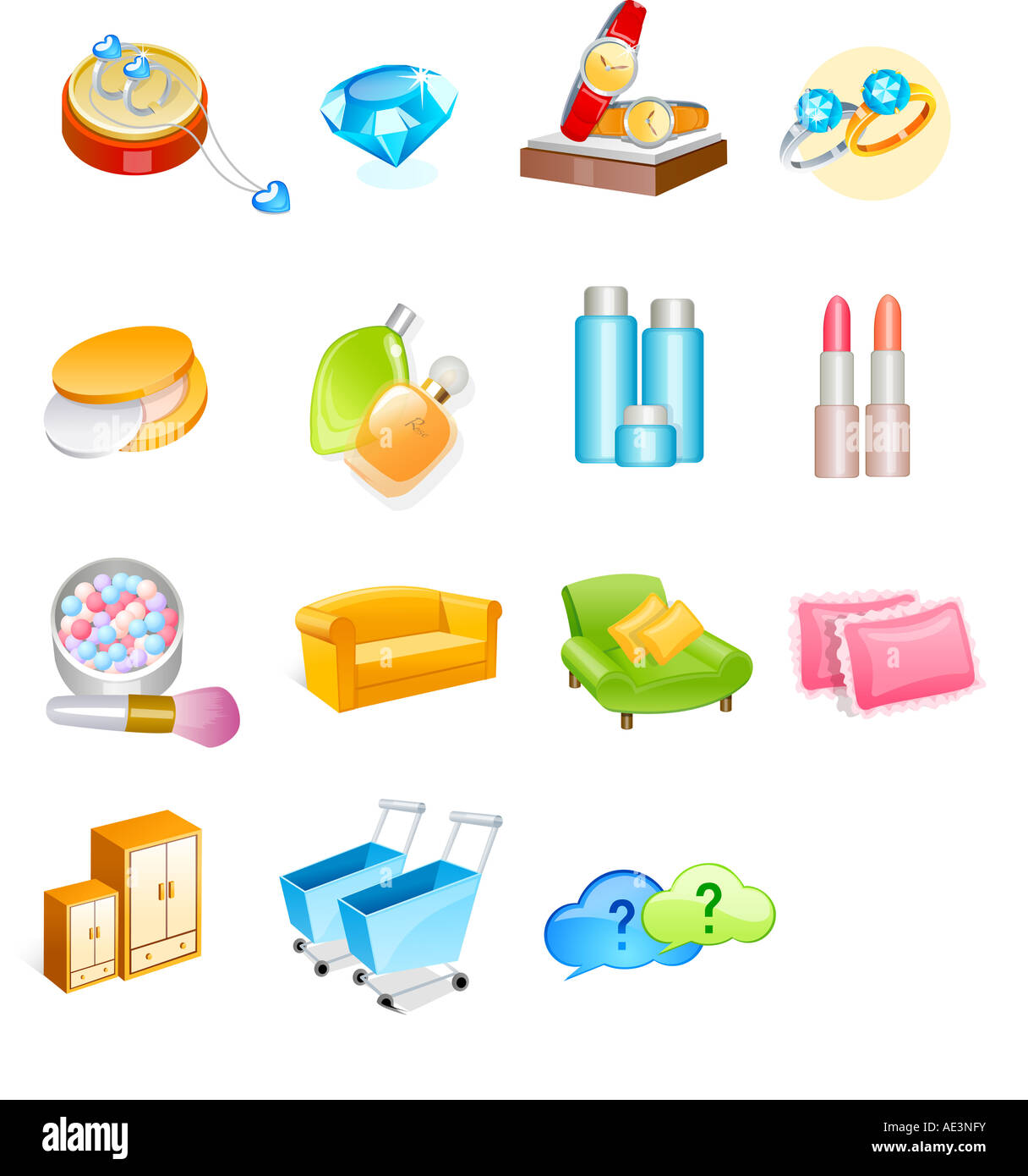 Different types of objects Stock Photo - Alamy