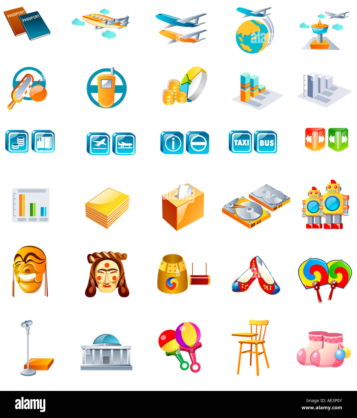 Different types of objects Stock Photo - Alamy