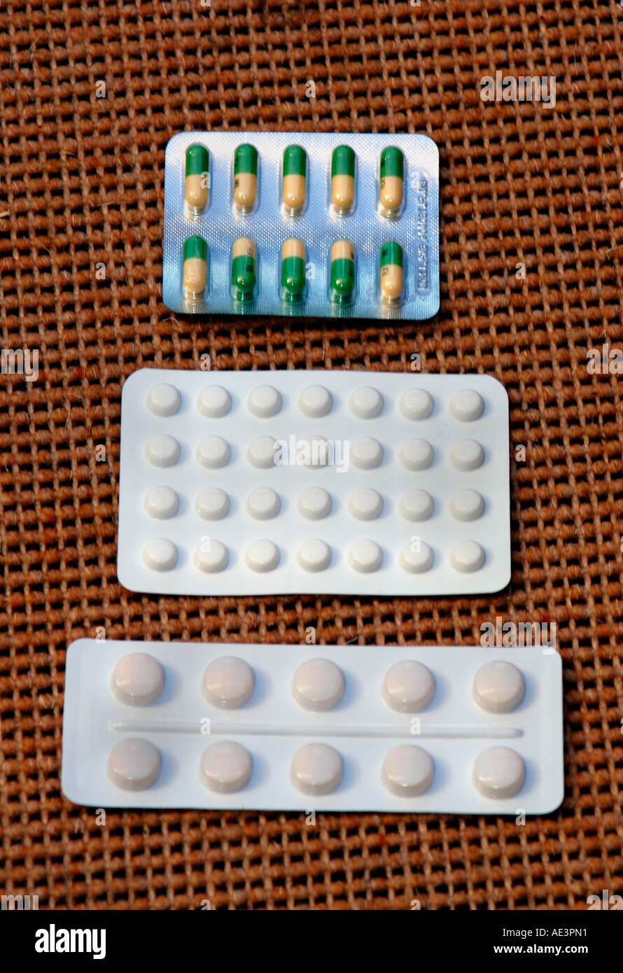 Drugs Used To Help Treat Mental illness Stock Photo - Alamy