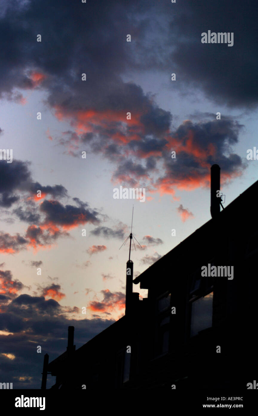 Sky and houses and roofs hi-res stock photography and images - Alamy