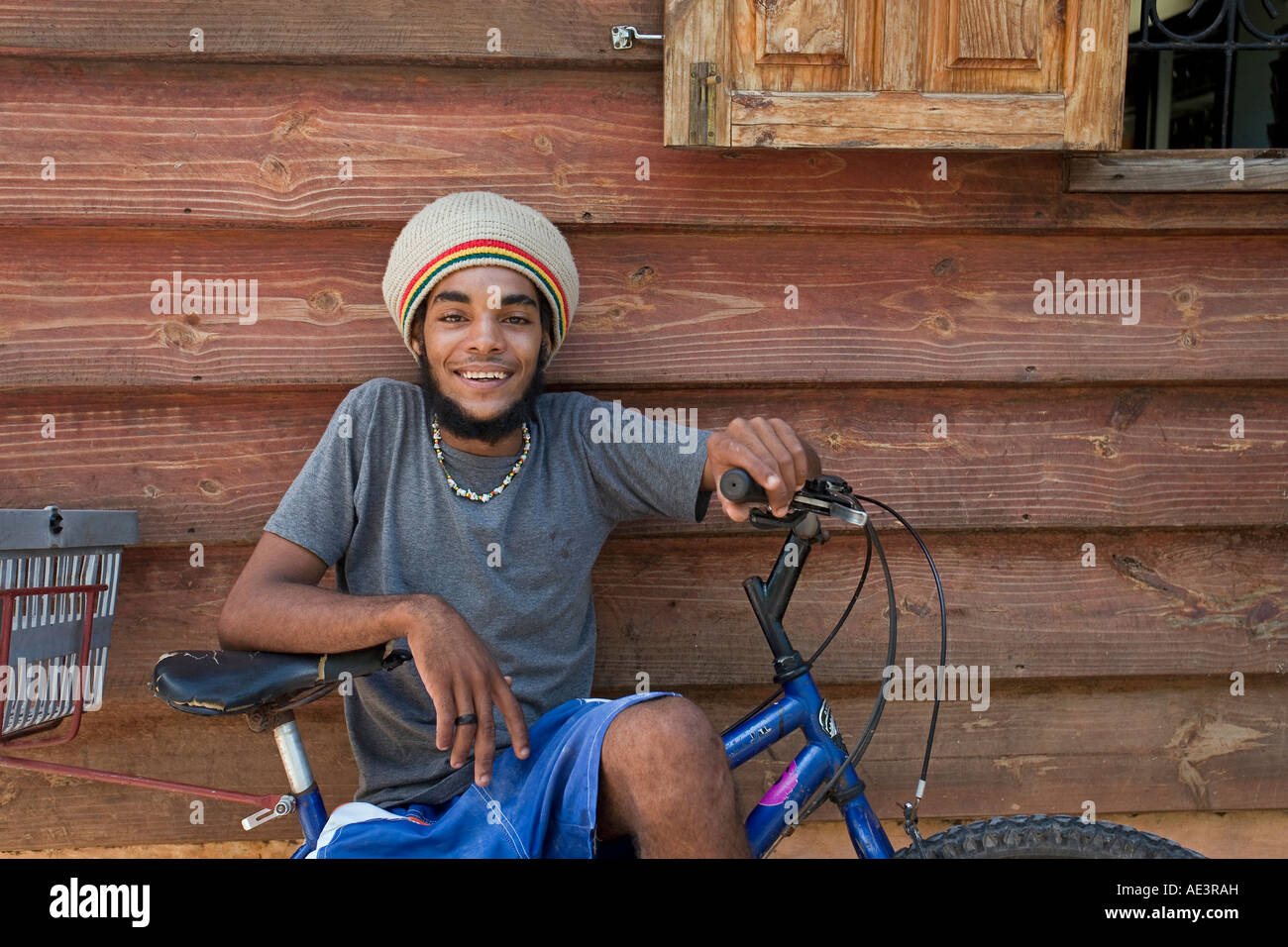 Young creole man La Digue Island Seychelles 2006 MR Stock Photo - Alamy