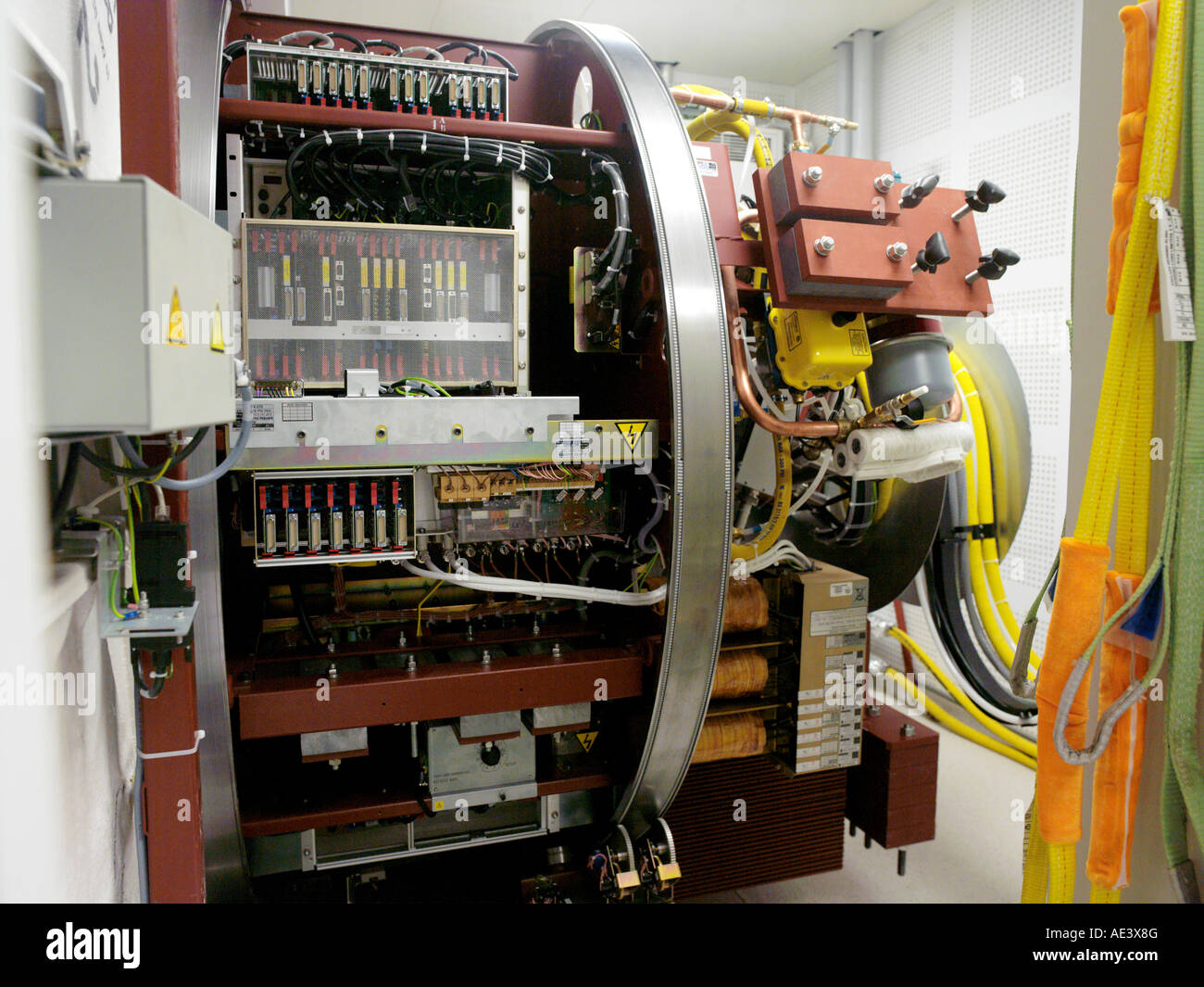 New Radiography Machine Elekta Working end of the Machine Stock Photo ...