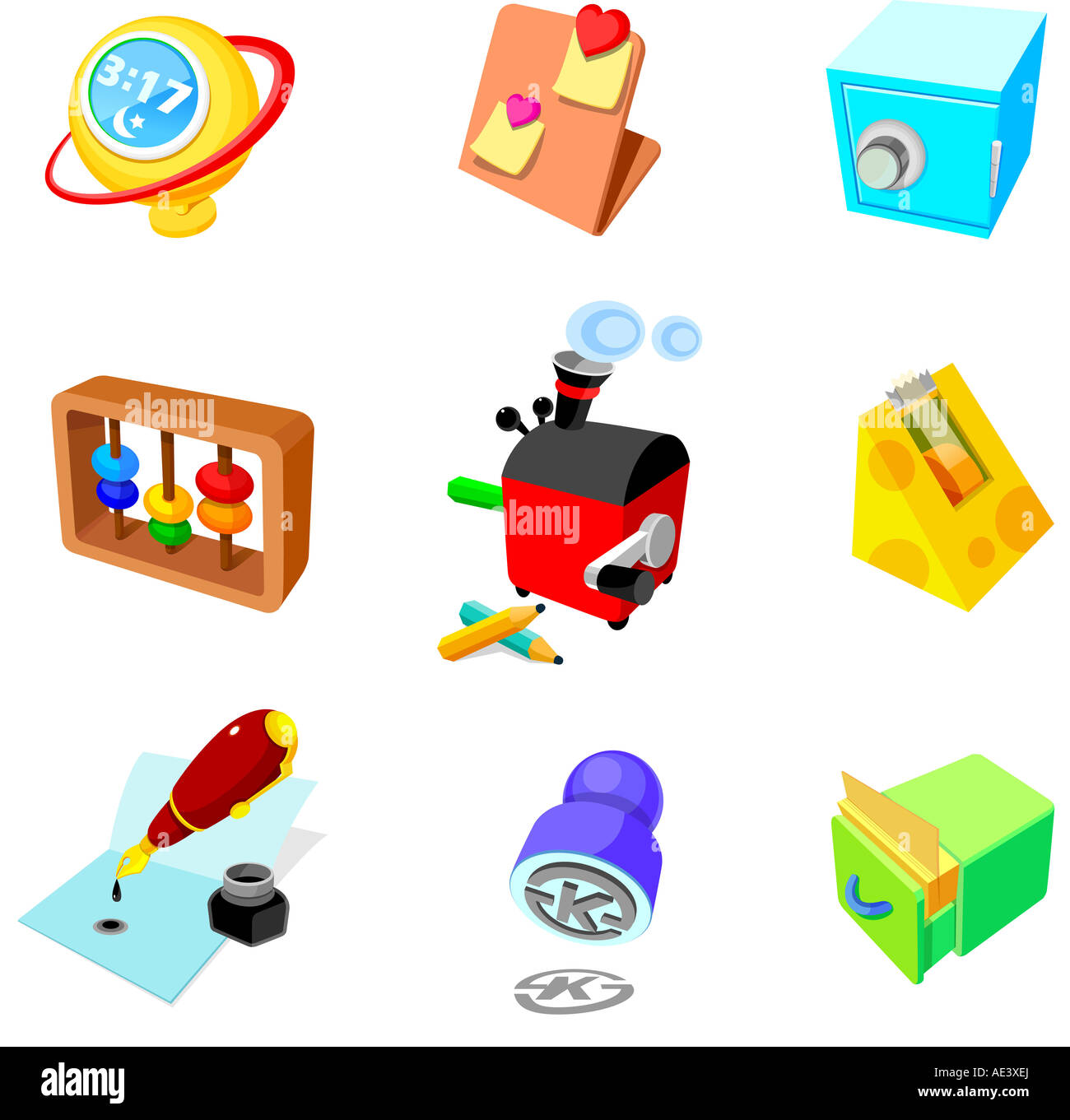 Pencil sharpener clipart hi-res stock photography and images - Alamy