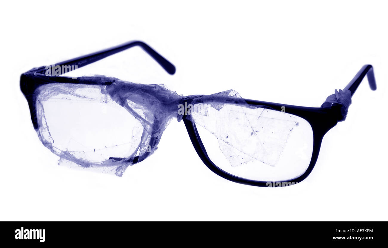 Taped glasses hi-res stock photography and images - Alamy