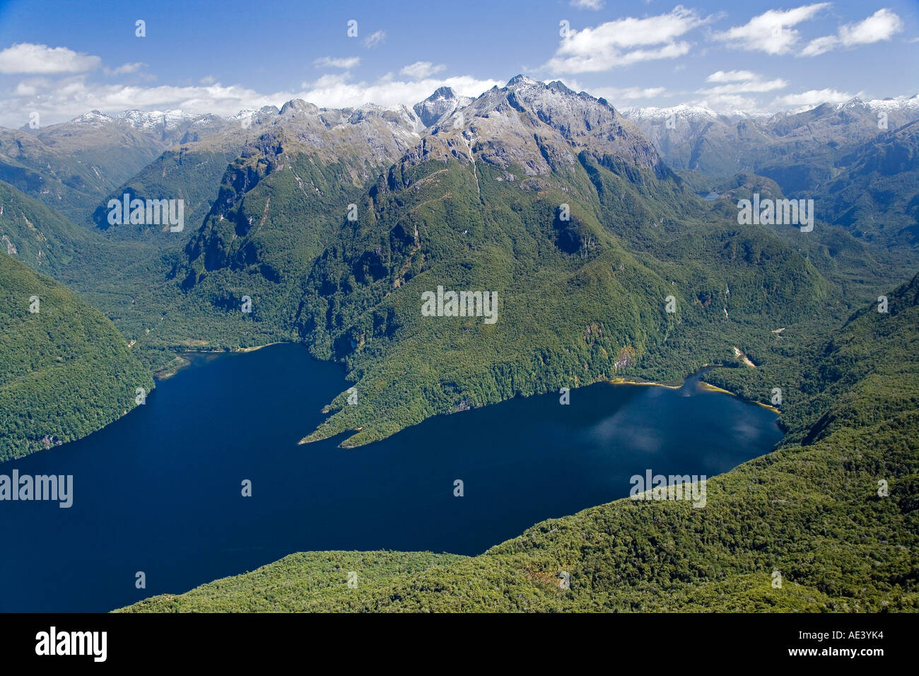 North Arm Lake Manapouri Fiordland National Park South Island New ...