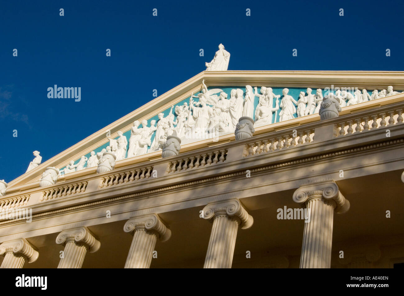 Cumberland House in Cumberland Terrace, a Regency style building near ...