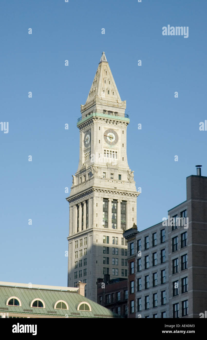 The Old Customs House in Boston Massachusetts Stock Photo - Alamy