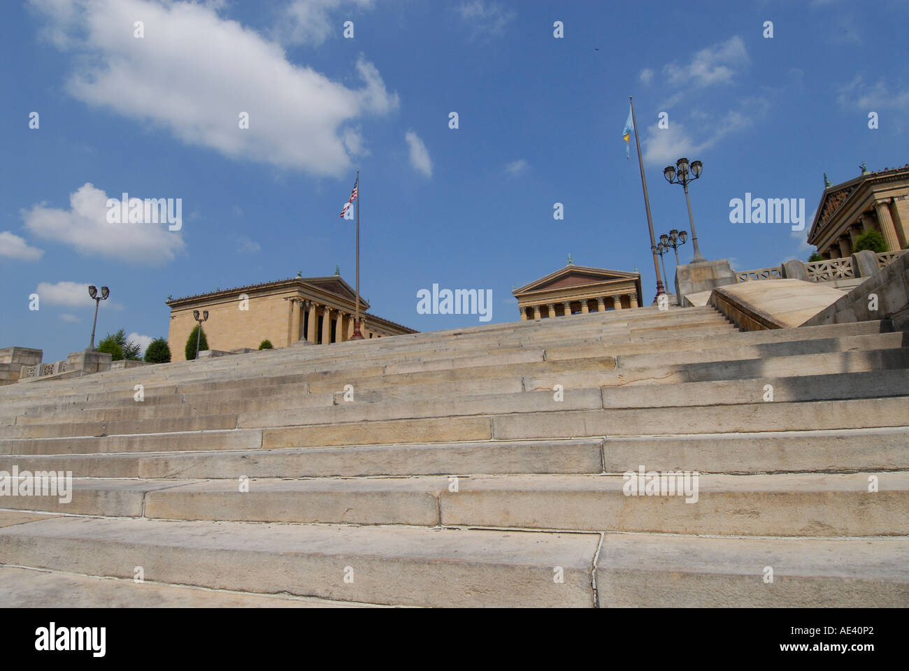 Philadelphia Museum of Art front steps Rocky steps Philadelphia ...