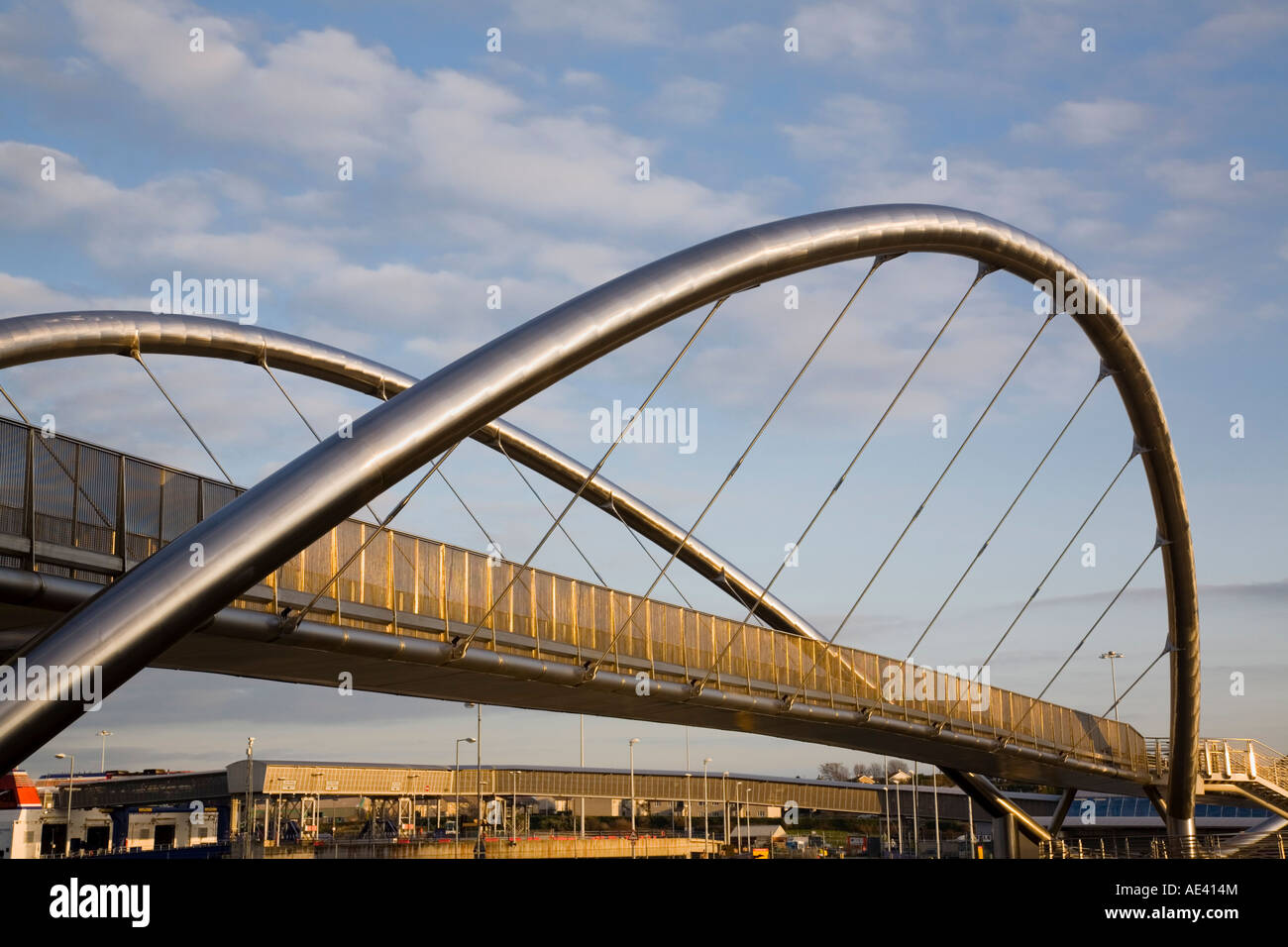 The new Celtic Gateway Bridge, Holyhead Forward regeneration project ...