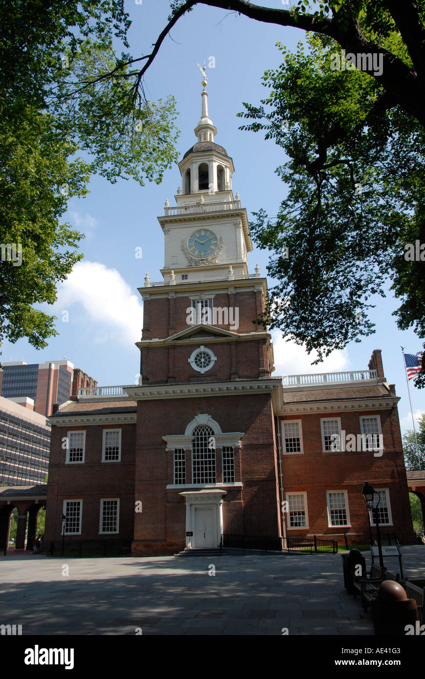 Independence hall philadelphia exterior hi-res stock photography and ...