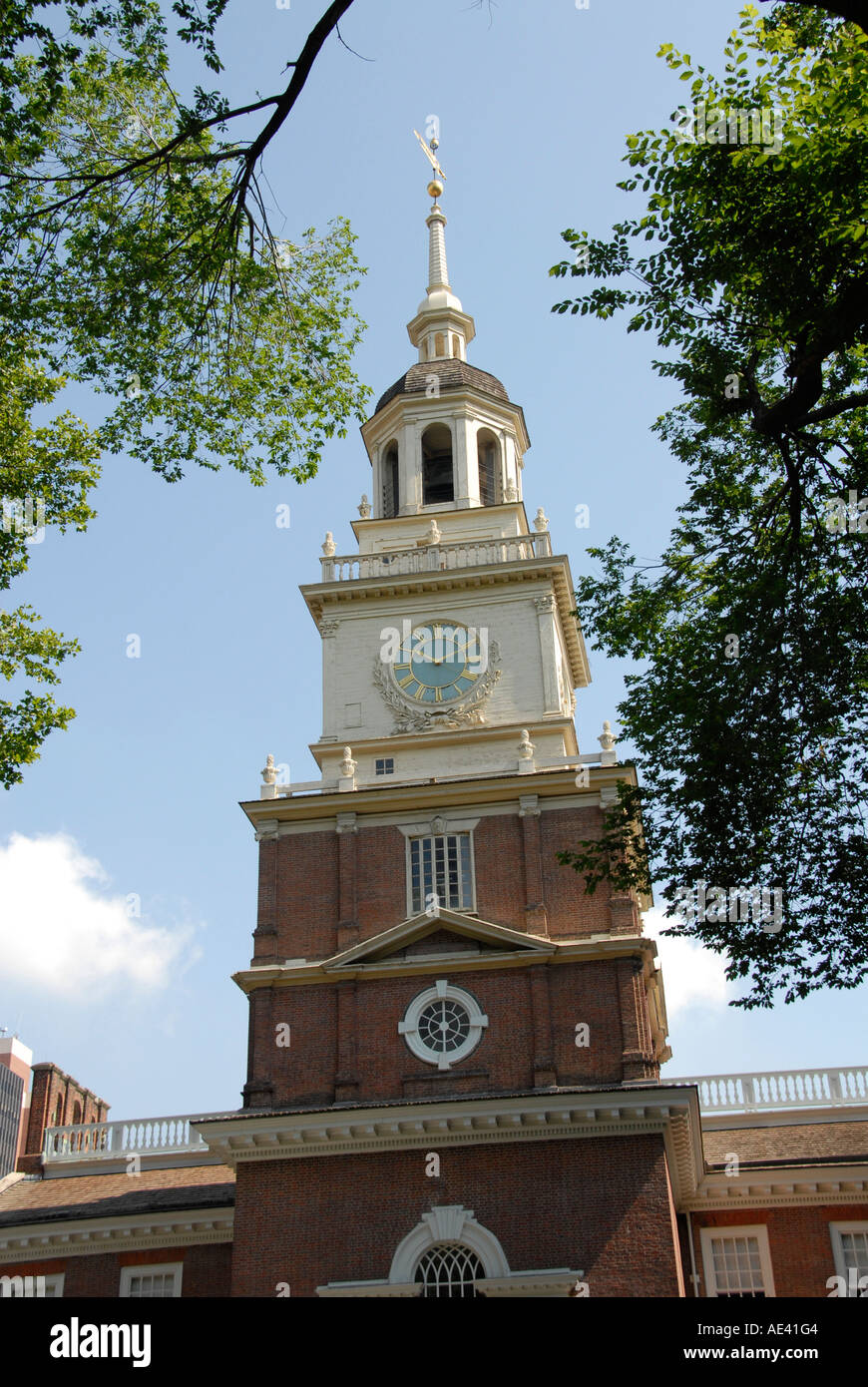 Independence hall philadelphia exterior hi-res stock photography and ...