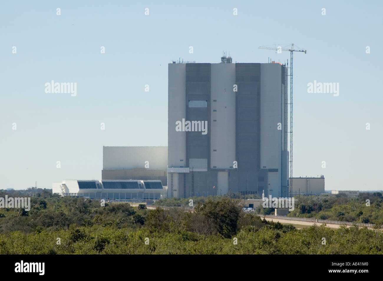Scene from the Kennedy Space Center in Cape Canaveral, Florida Stock ...