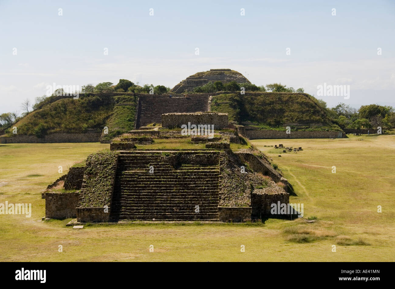 The ancient Zapotec city of Monte Alban, UNESCO World Heritage Site ...