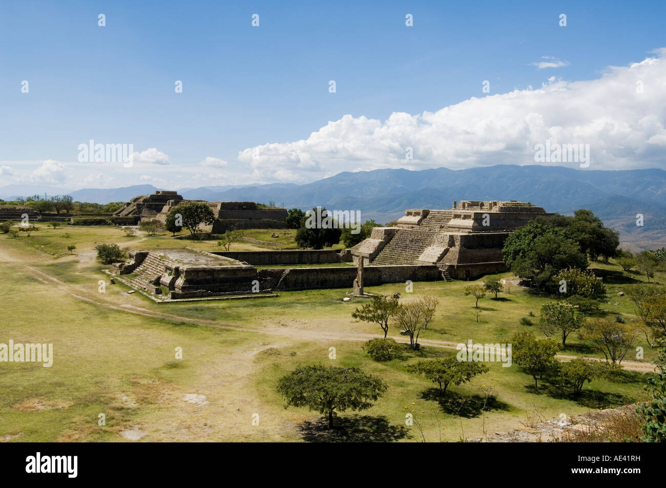 The ancient Zapotec city of Monte Alban, UNESCO World Heritage Site ...