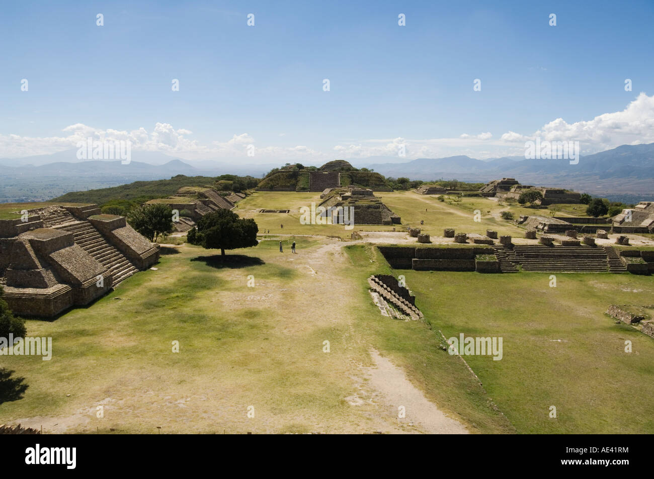 The ancient Zapotec city of Monte Alban, UNESCO World Heritage Site ...