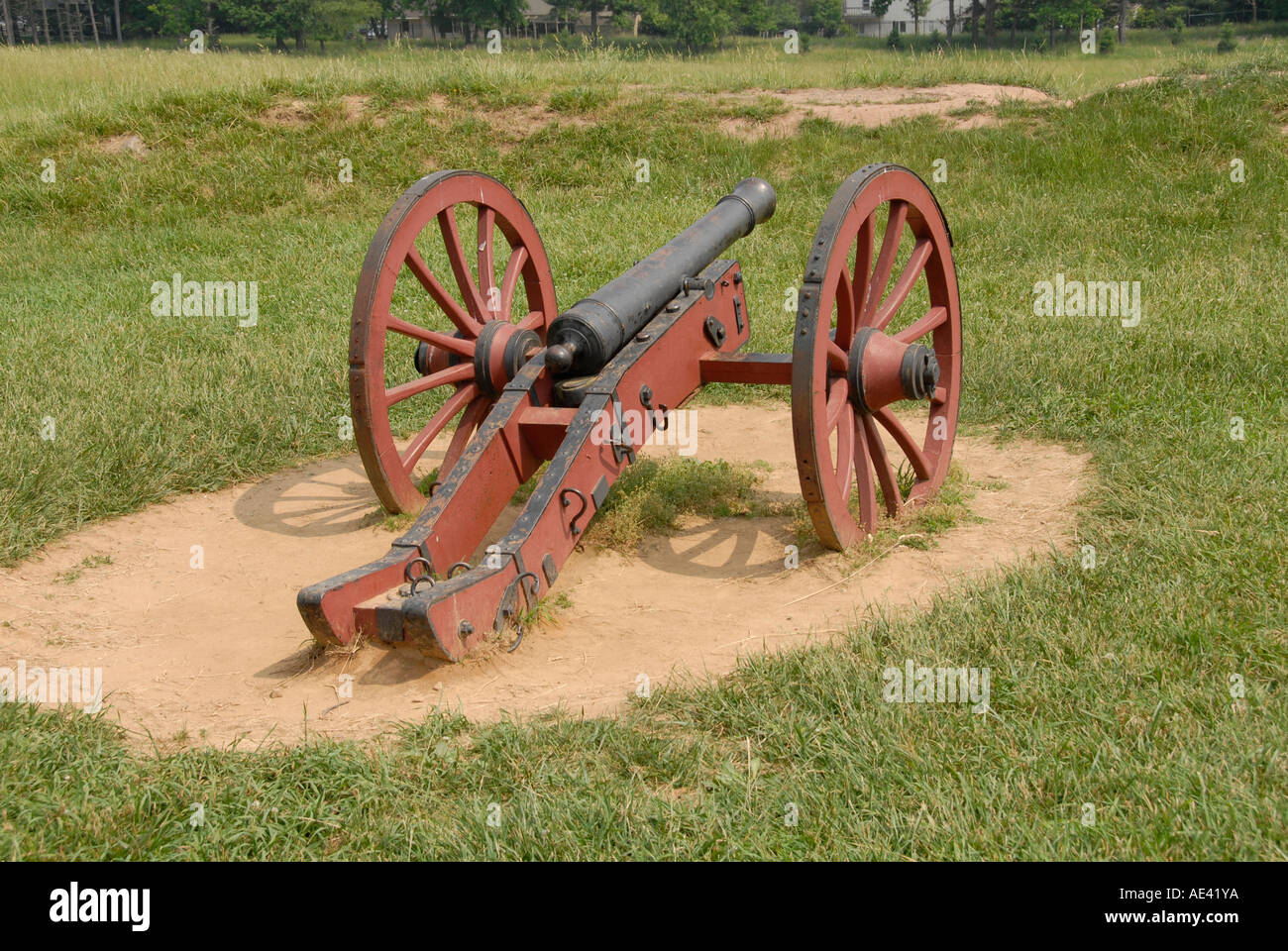 Valley Forge National Historical Park Historic cannon Philadelphia ...