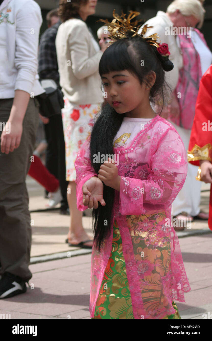 Hamburg Festival cultural Altonale. Indonesia. Angel from Indonesia ...