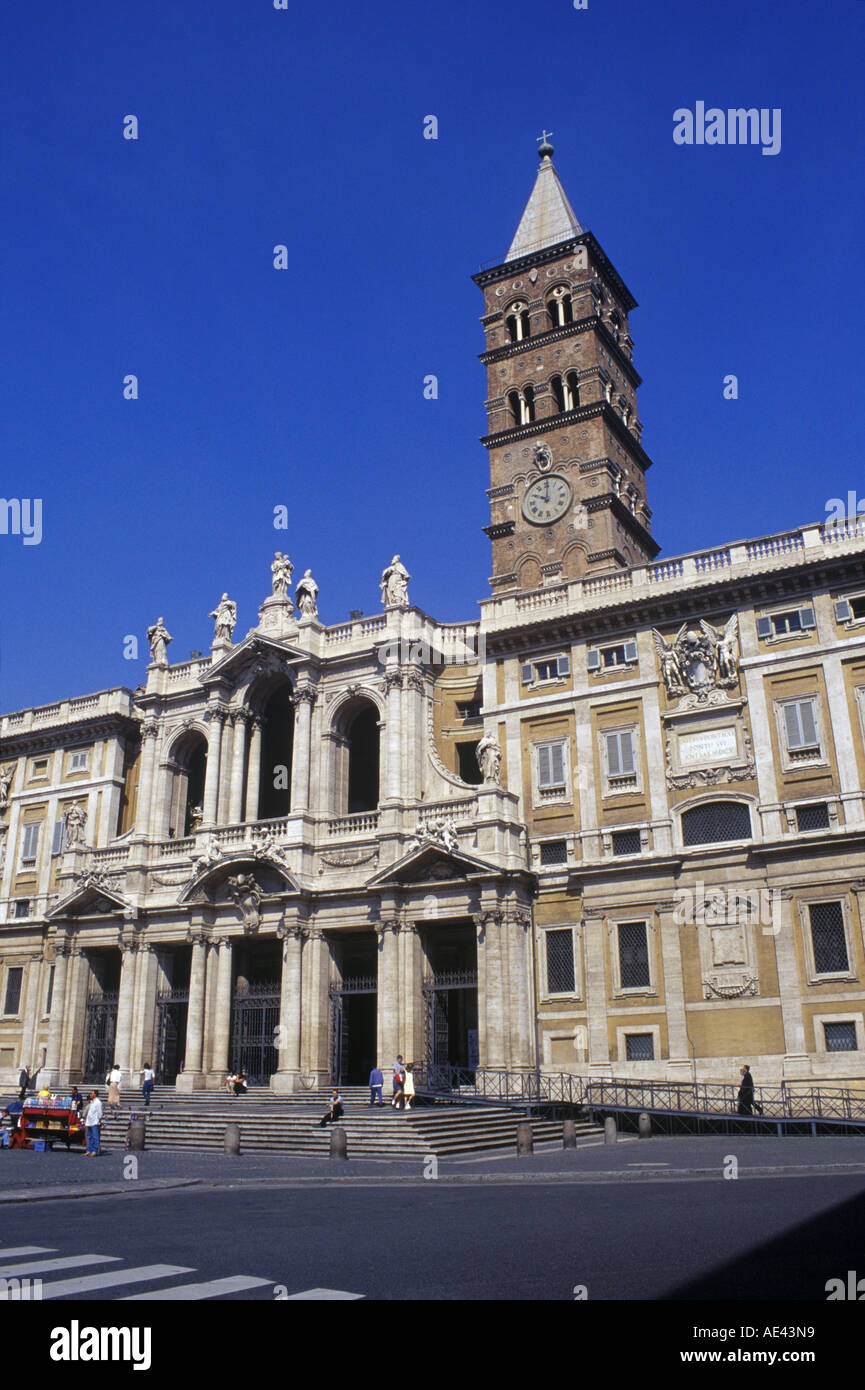 Santa Maria Maggiore in Rome Stock Photo - Alamy
