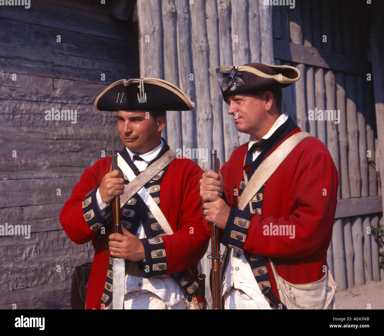 Colonial america soldiers hi-res stock photography and images - Alamy