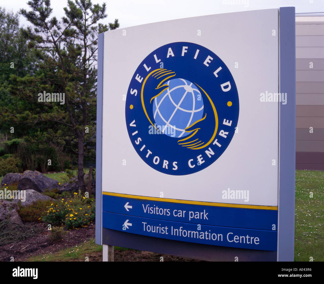 Sellafield Visitors Centre Sign – Cumbria, England Stock Photo - Alamy