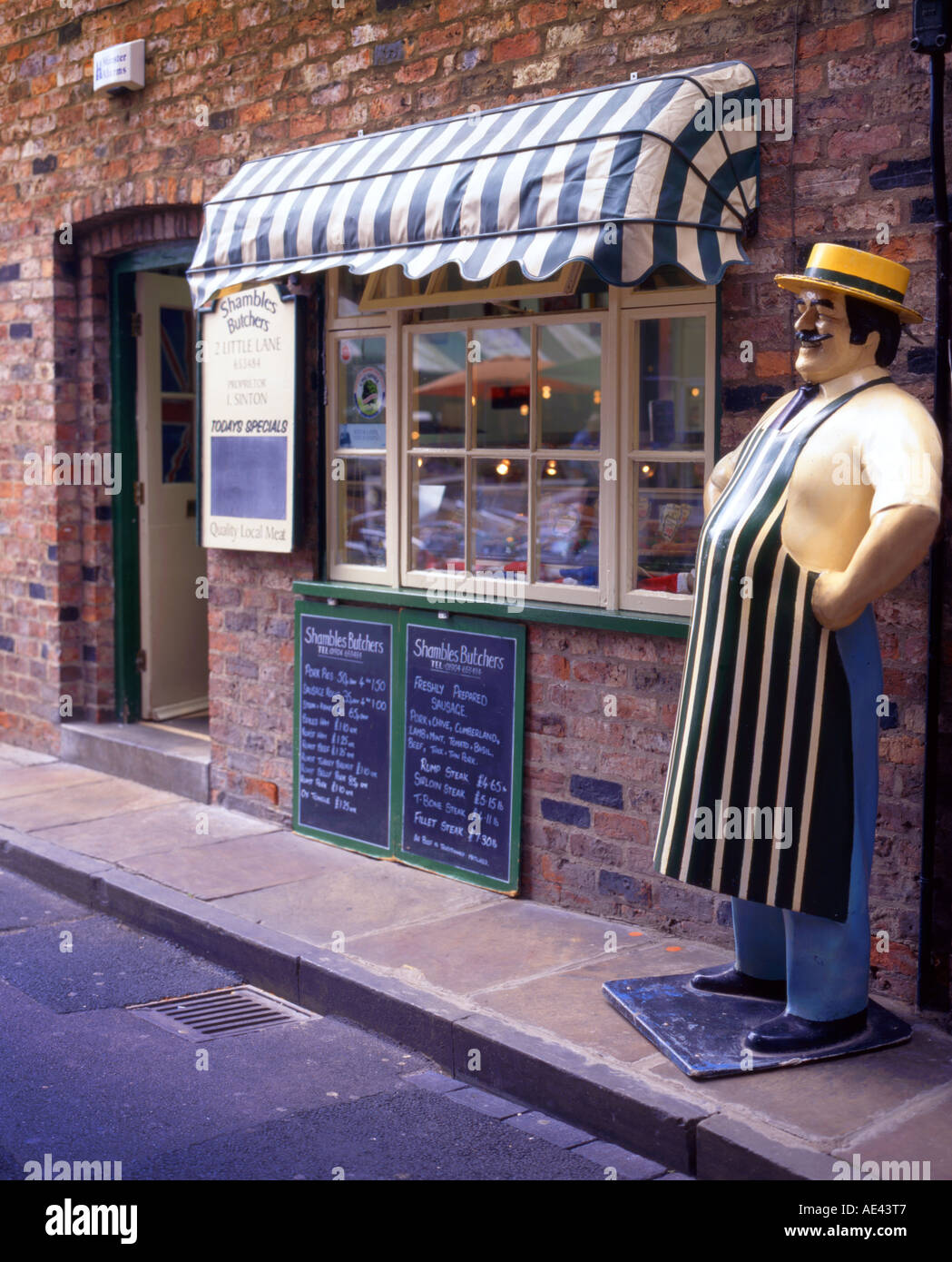 Butcher’s Shop in The Shambles, York - Britain Stock Photo - Alamy
