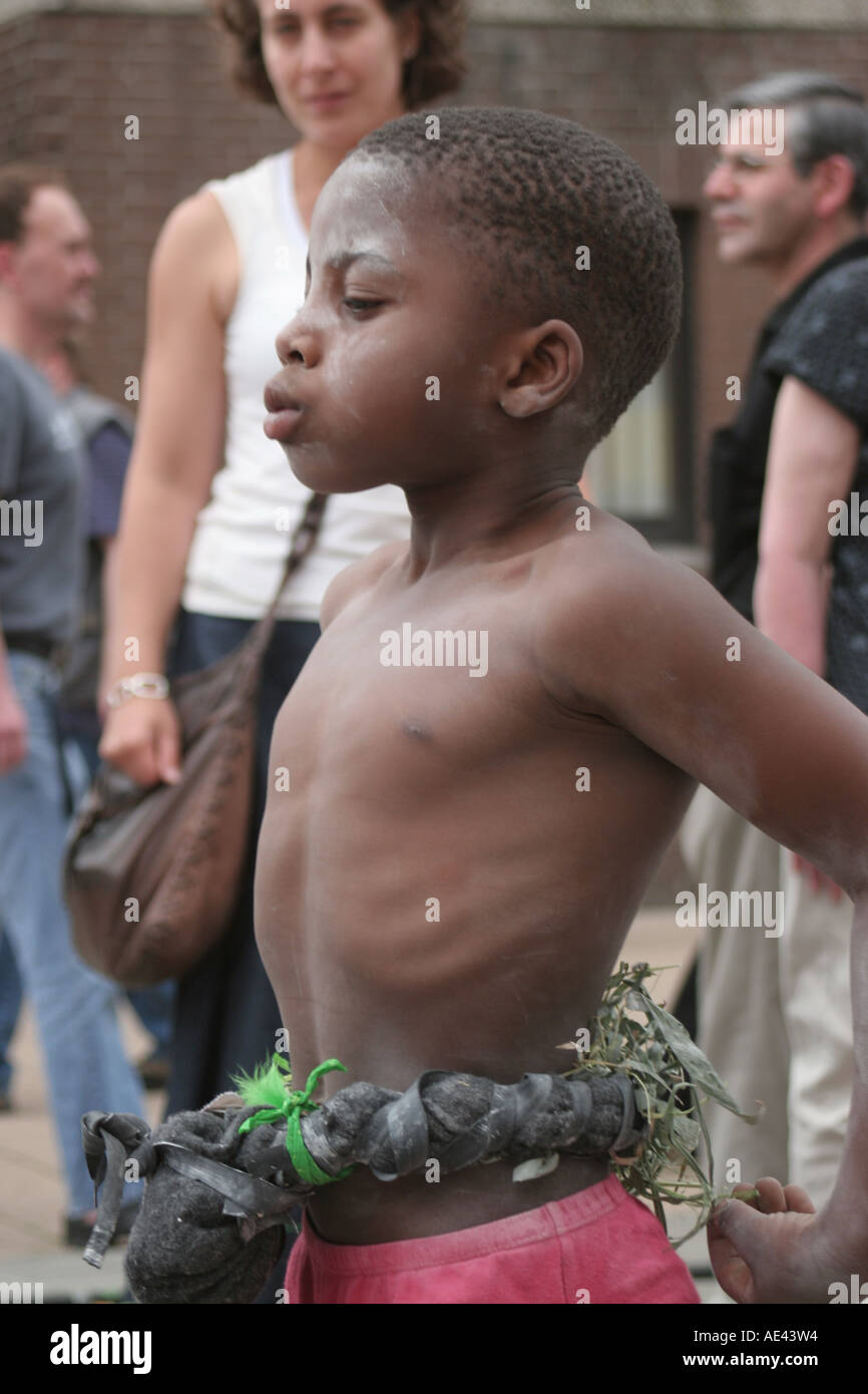 Hamburg Festival cultural Altonale. African boy dancing Stock Photo - Alamy