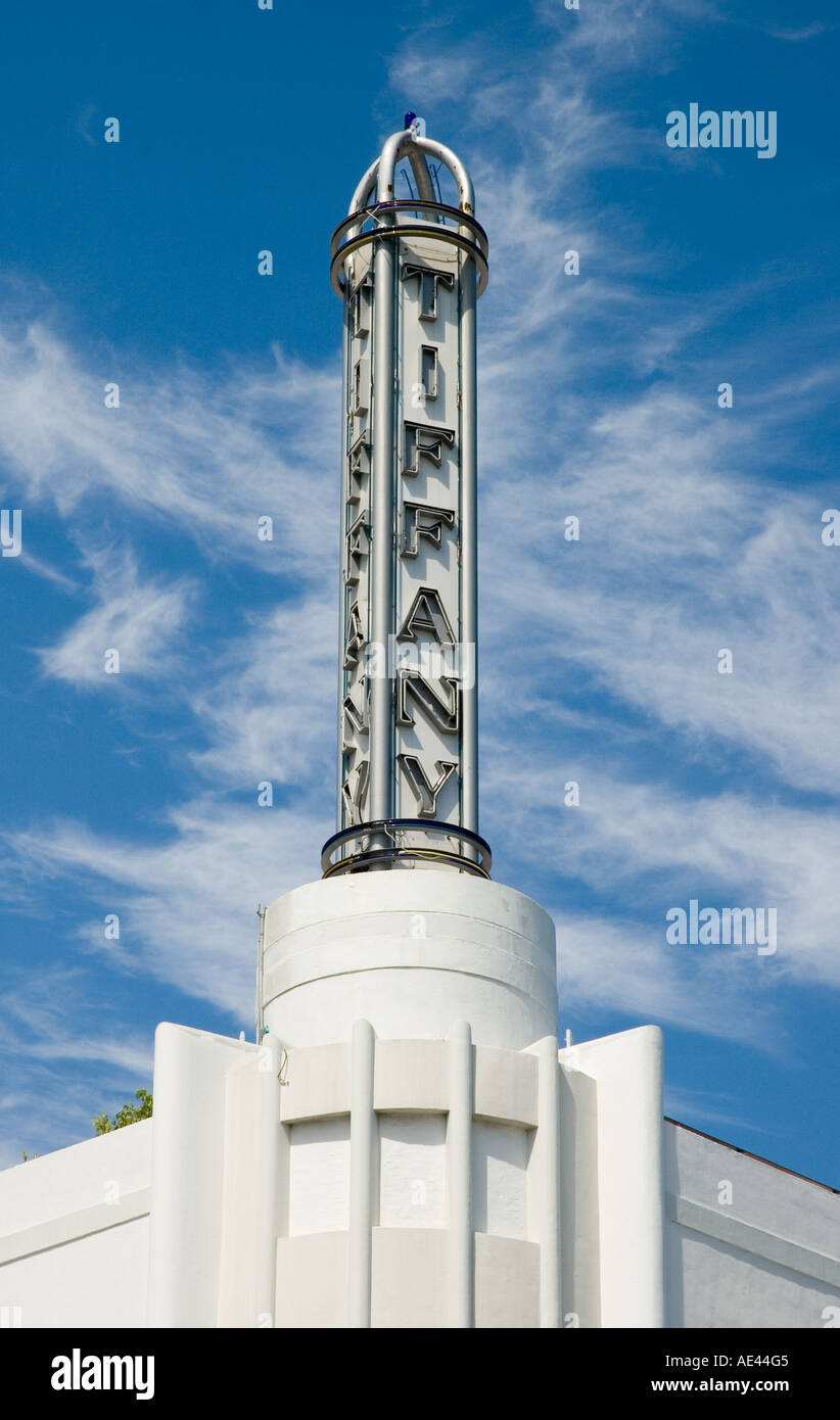 Tiffany, South Beach, Miami, Florida Stock Photo - Alamy