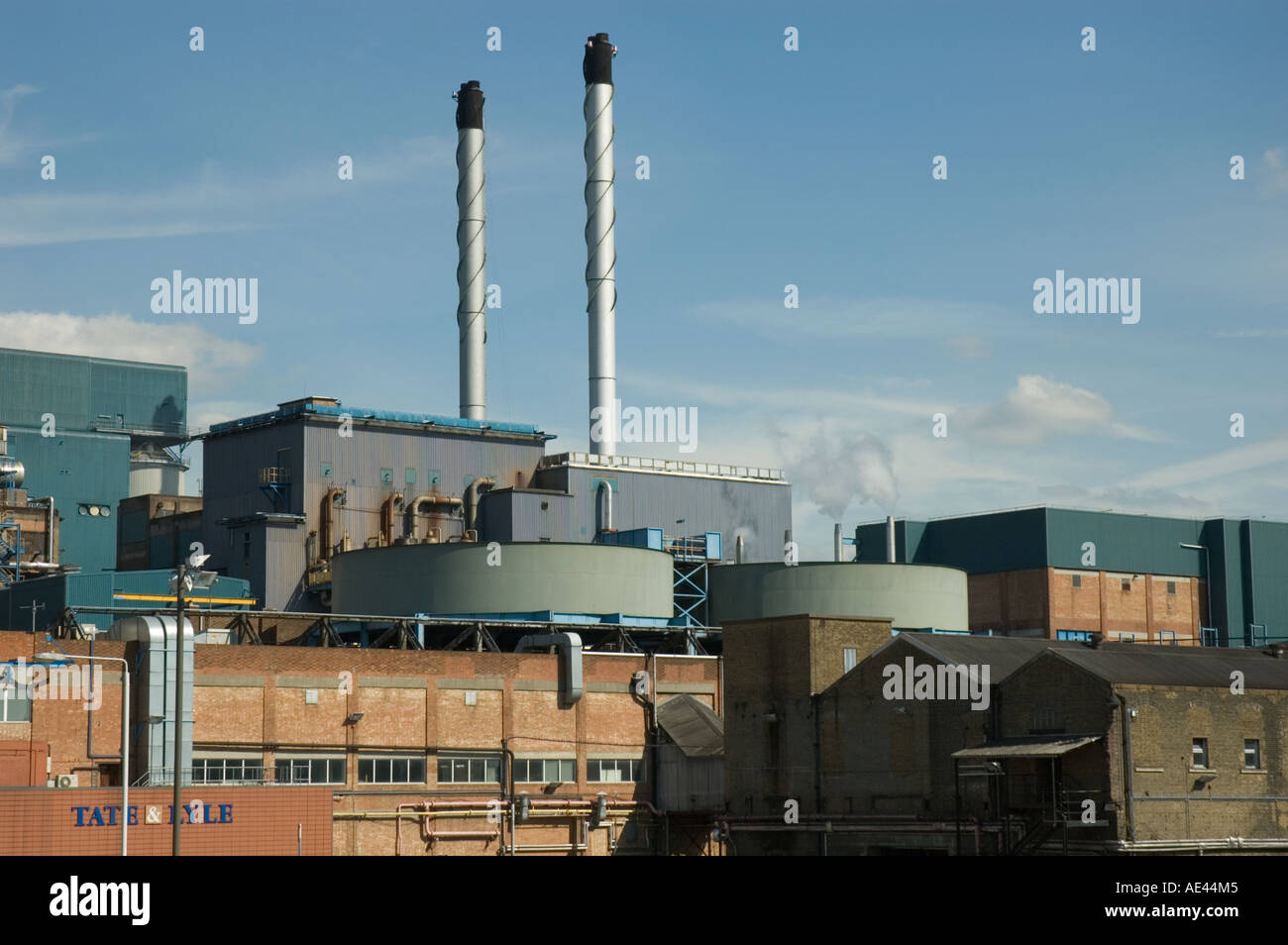 The Tate and Lyle factory in Silvertown London UK Stock Photo - Alamy