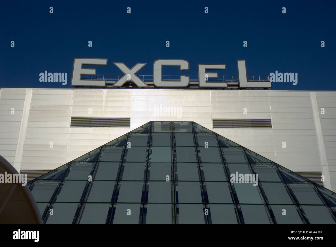 The Excel Exhibition Centre at Custom House next to Royal Victoria Dock ...
