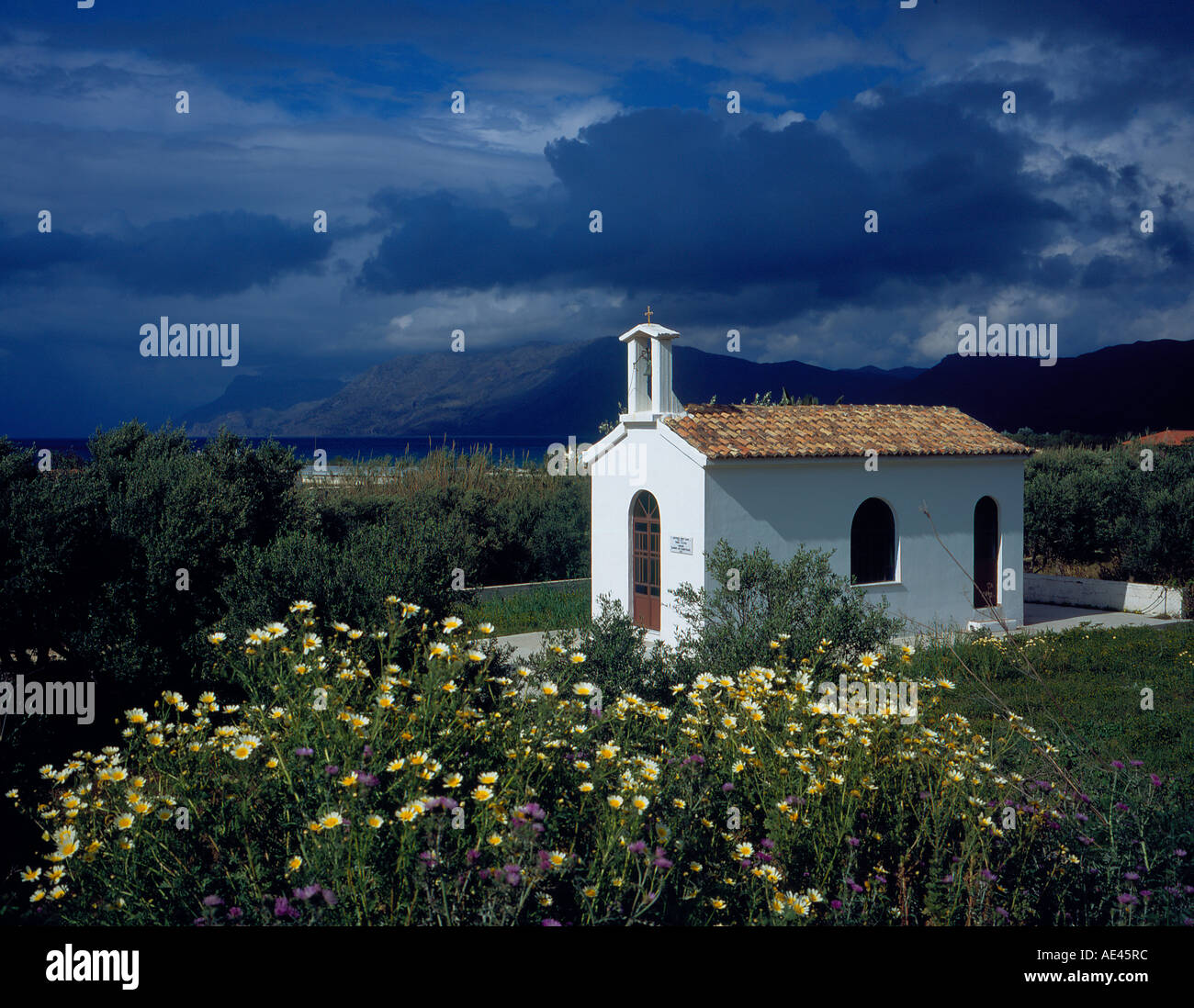 roadside chapel near Kastelli , Crete, Greece, Europe. Photo by Willy ...