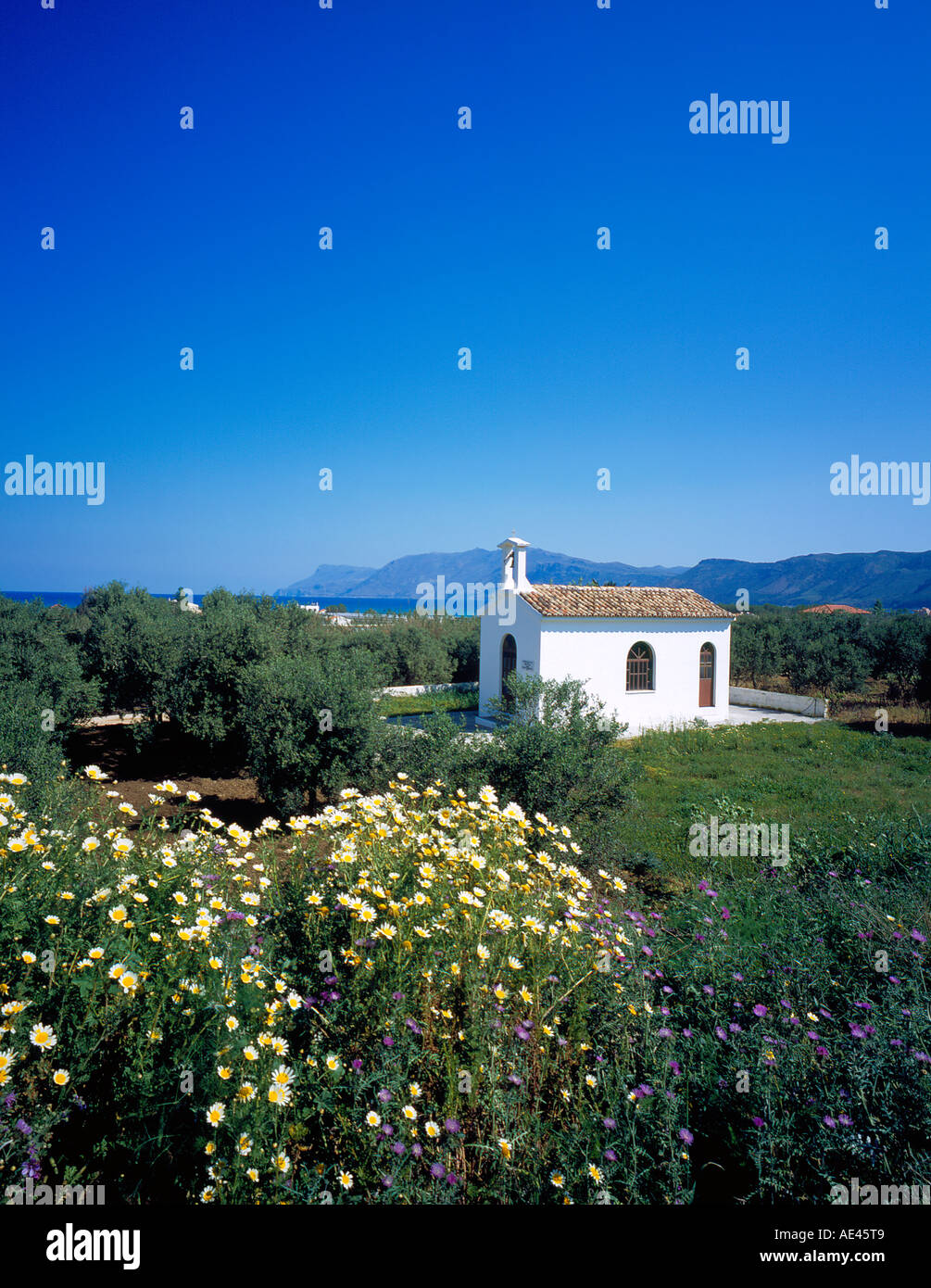 roadside chapel near Kastelli Crete Greece Europe. Photo by Willy ...