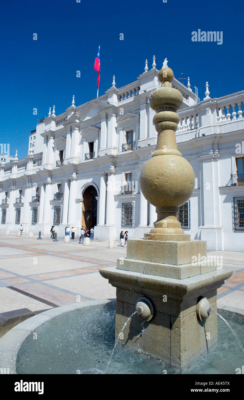 Palacio de la Moneda, Santiago de Chile, Chile Stock Photo - Alamy