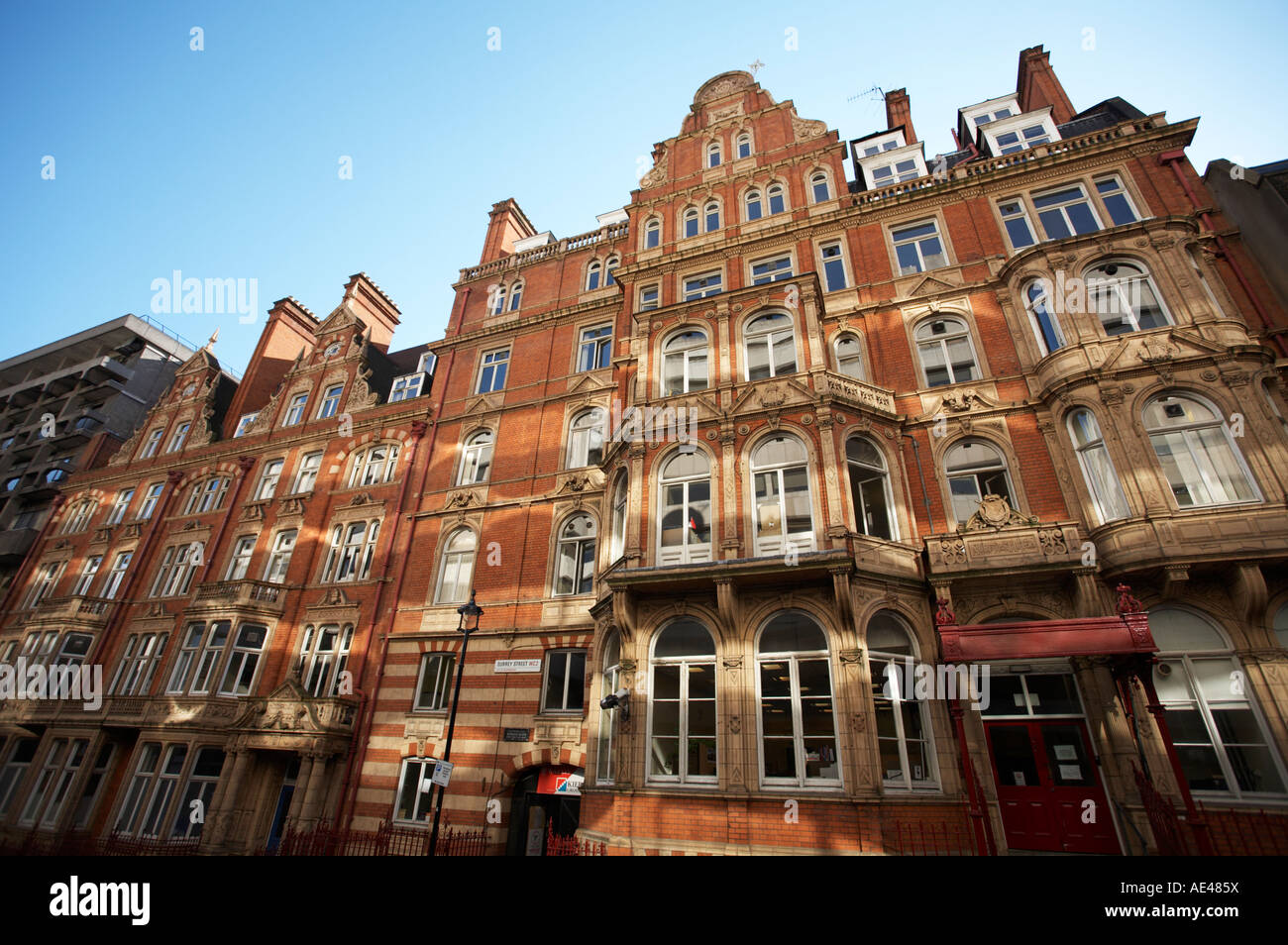 Norfolk Hotel Surrey St London England Stock Photo - Alamy