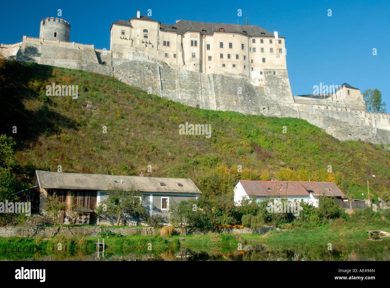 Cesky Sternberk Gothic Castle, Cesky Sternberk, Central Bohemia, Czech ...