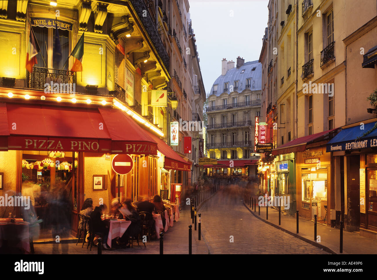 Latin Quarter, Left Bank, Paris, France Stock Photo - Alamy