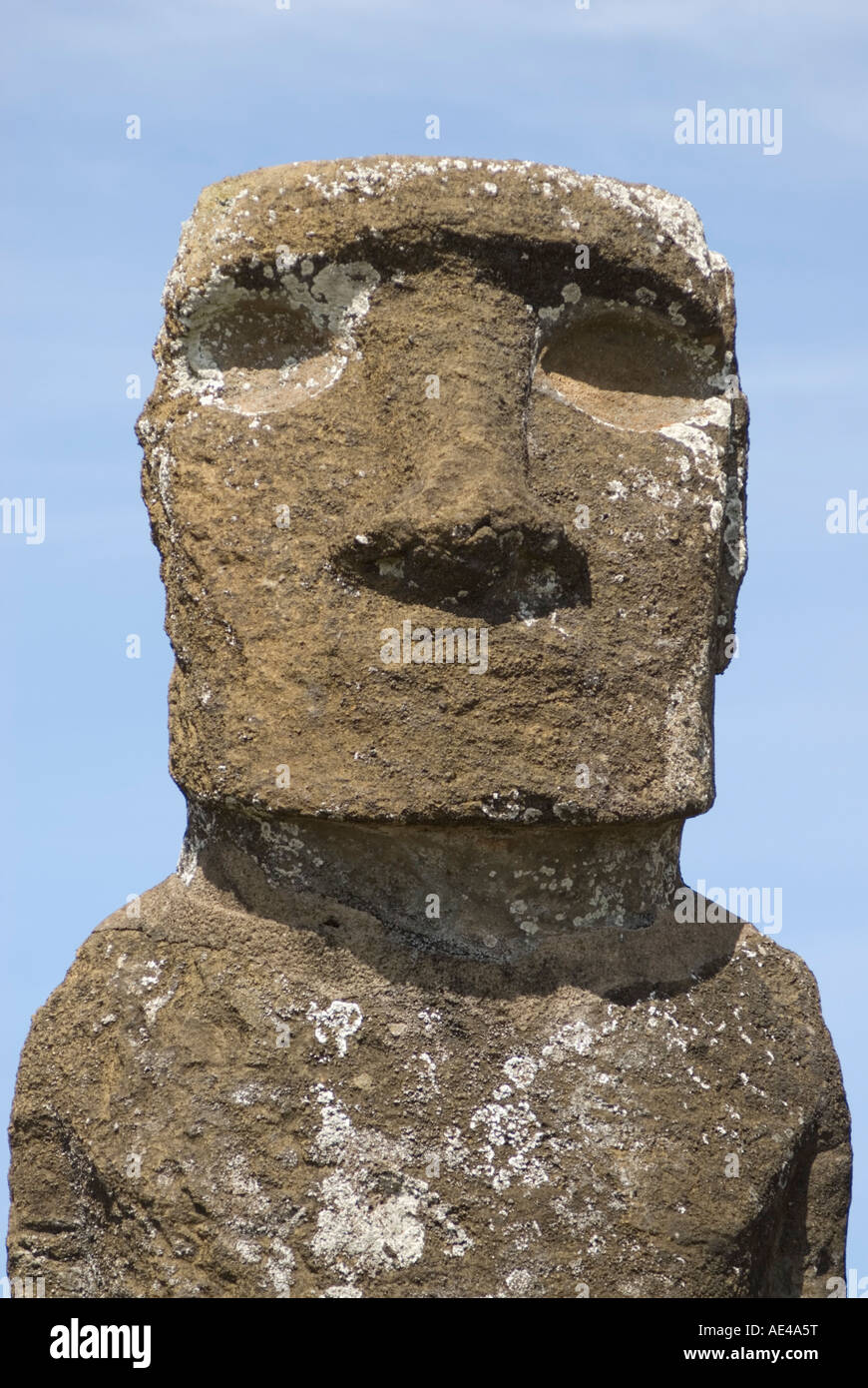 Ahu Akivi, UNESCO World Heritage Site, Easter Island (Rapa Nui), Chile ...