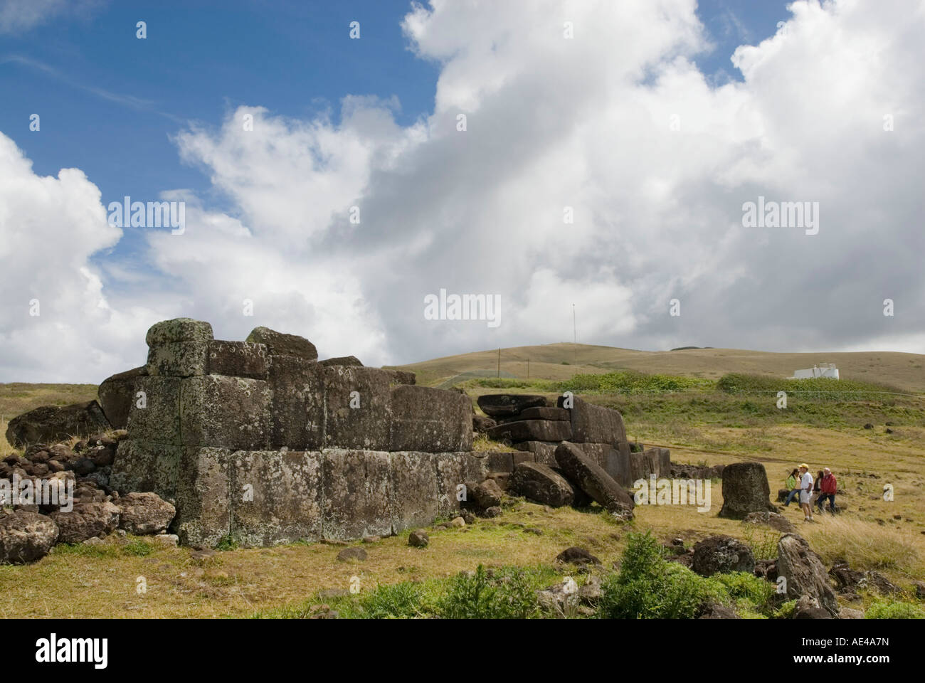Ahu Vinapu, Easter Island (Rapa Nui), Chile Stock Photo - Alamy