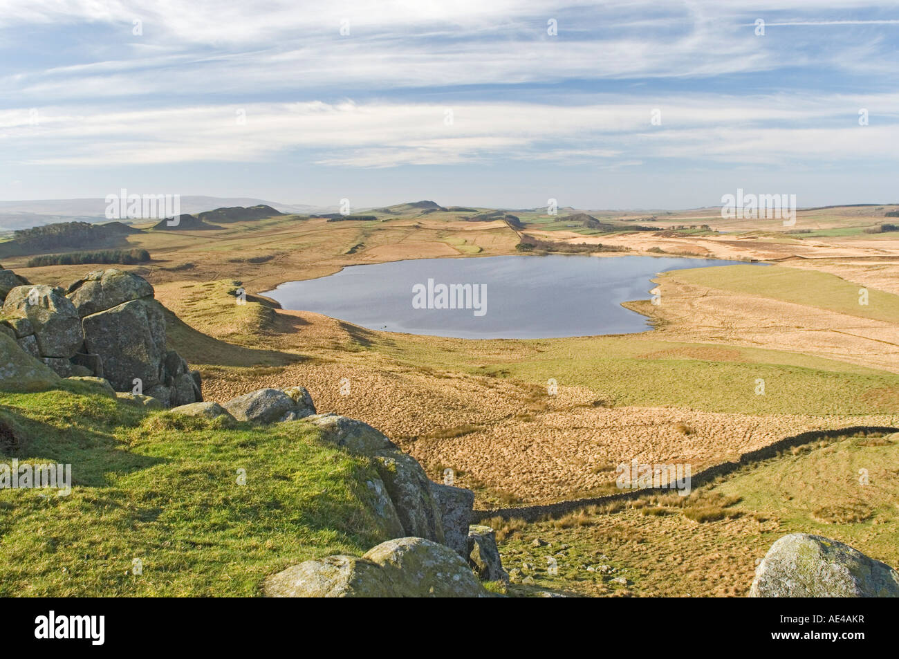 Broomlee lough hi-res stock photography and images - Alamy