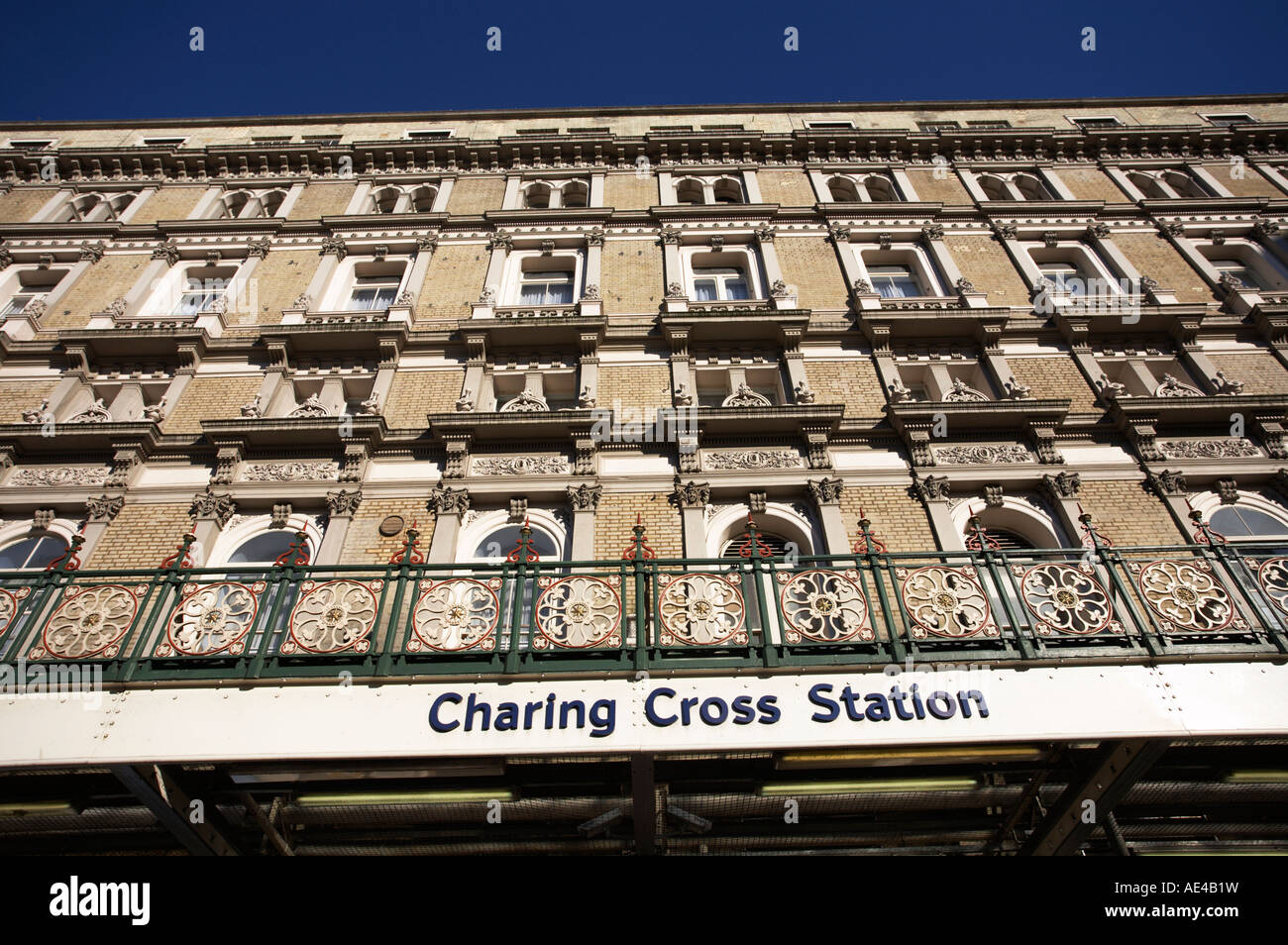 Charing Cross Station London England Stock Photo - Alamy