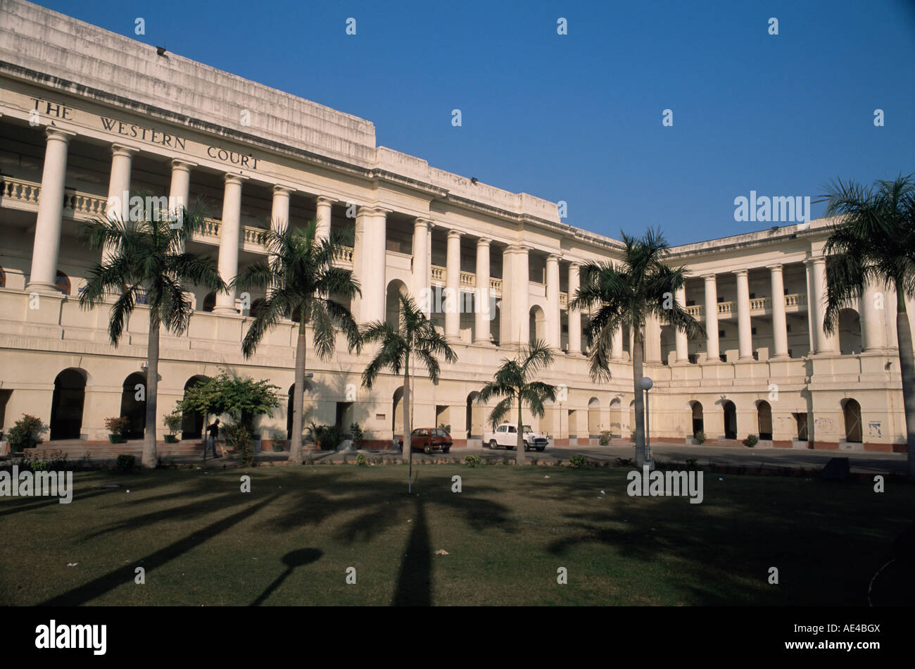 Western Court, an example of Raj period architecture, Janpath, New ...