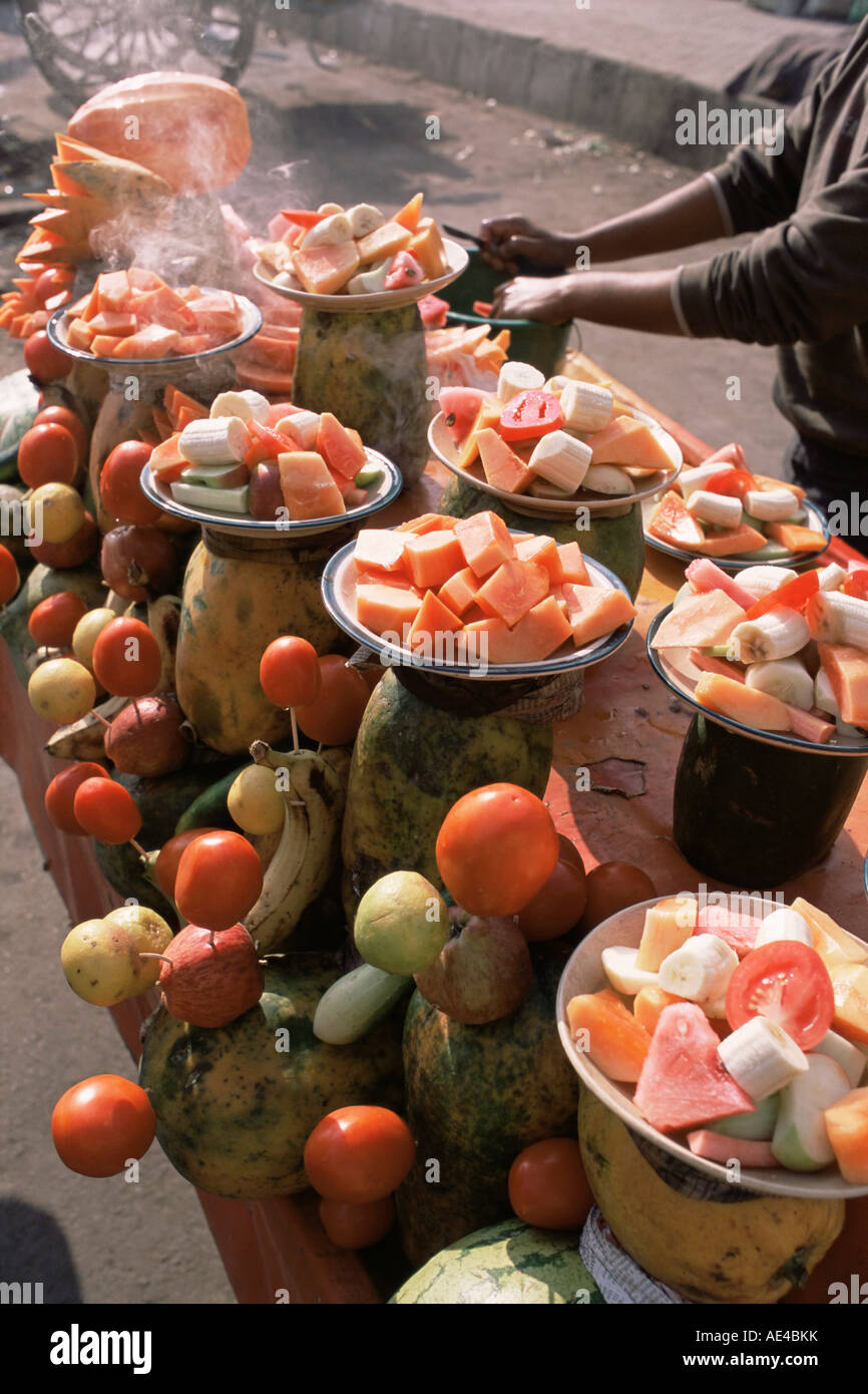 Fruit stall, Delhi, India, Asia Stock Photo - Alamy