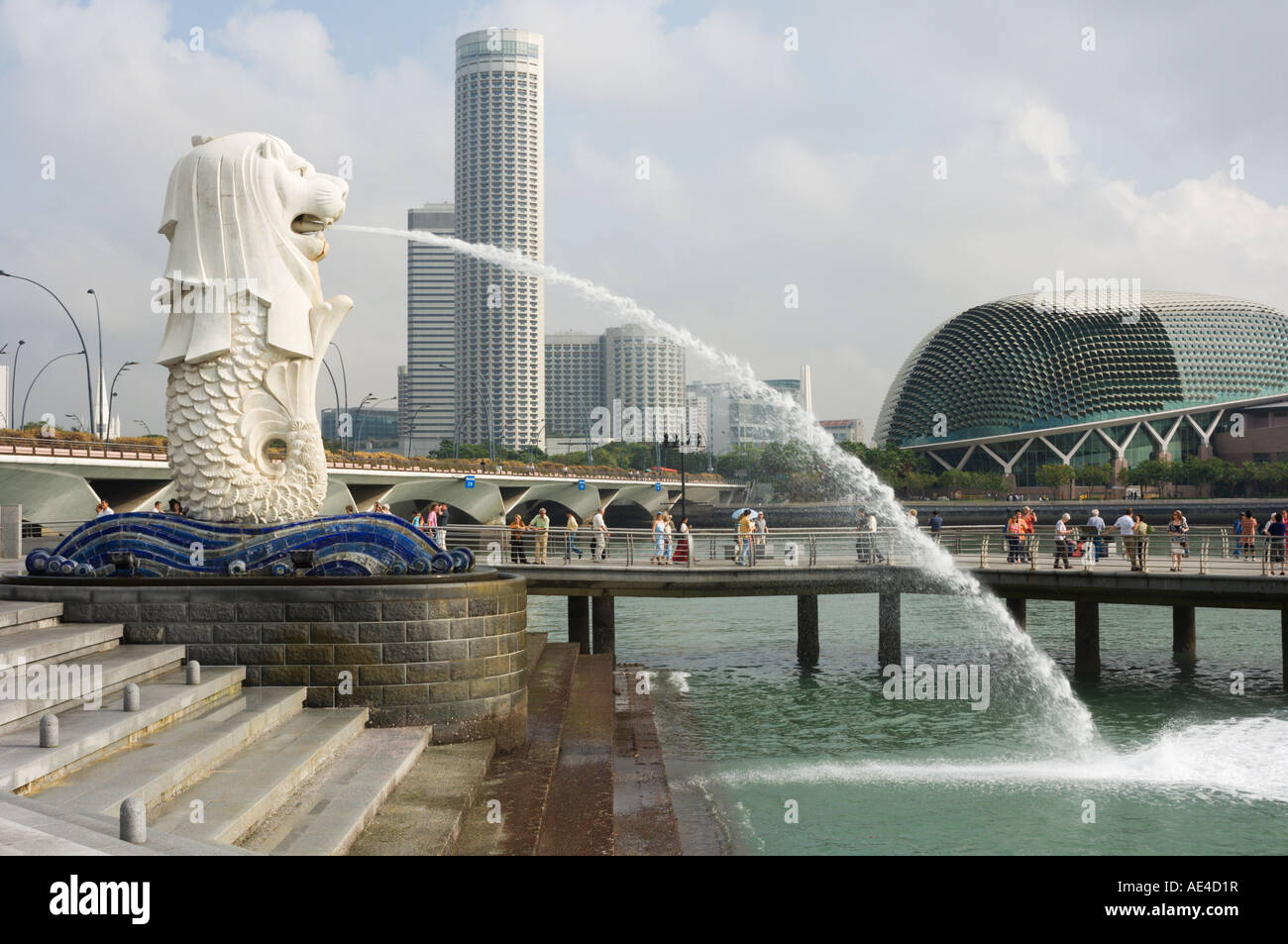 The Merlion, the national symbol, Singapore, Southeast Asia, Asia Stock ...