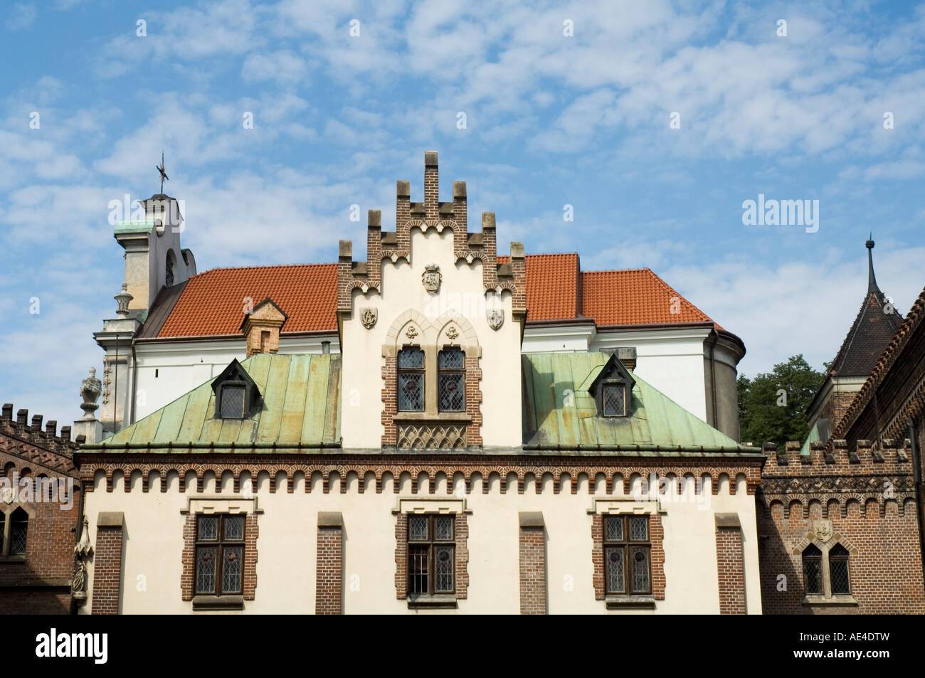 Architectural detail, Krakow (Cracow), UNESCO World Heritage Site ...