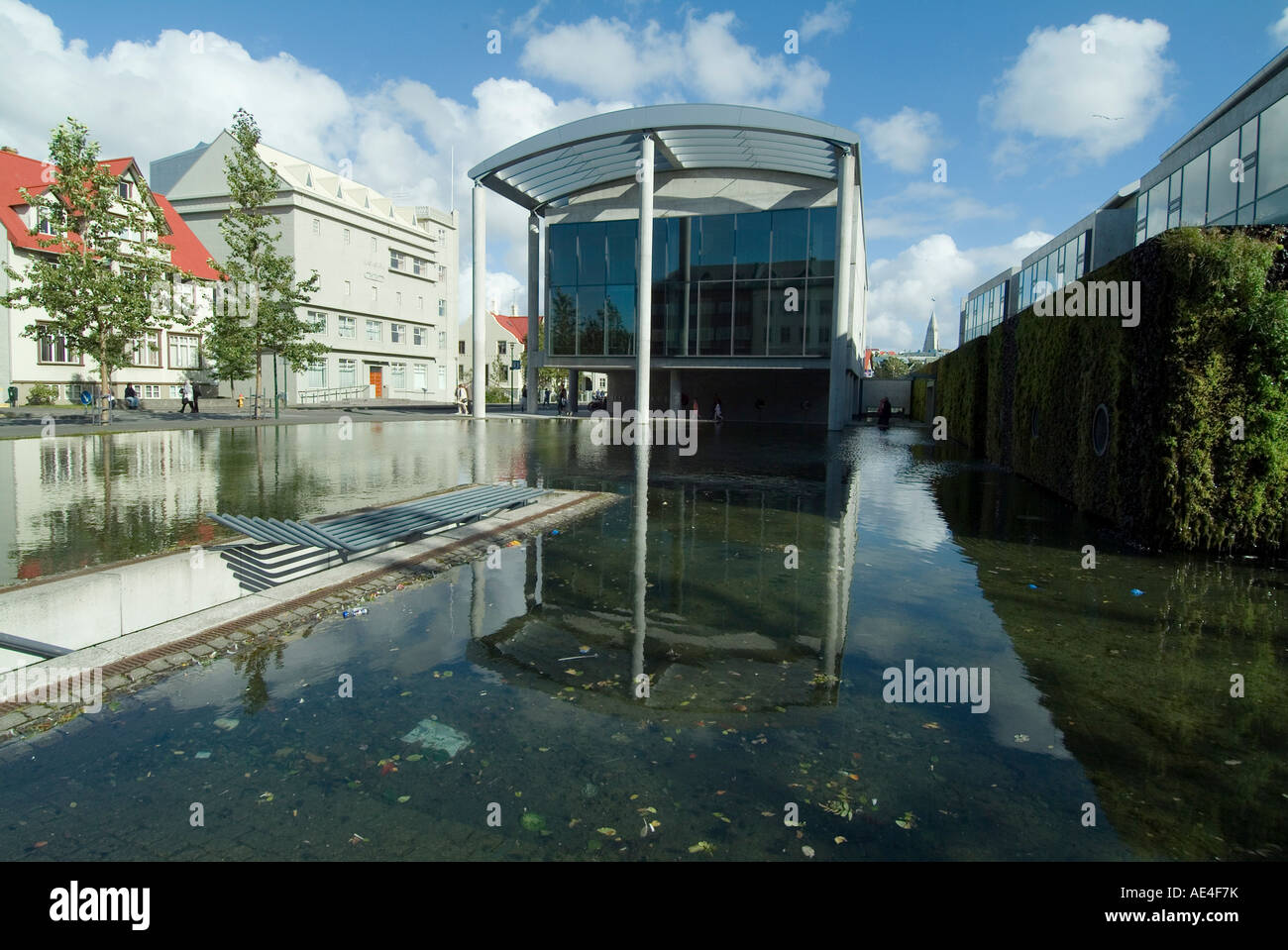 Radhus (City Hall), Reykjavik, Iceland, Polar Regions Stock Photo - Alamy