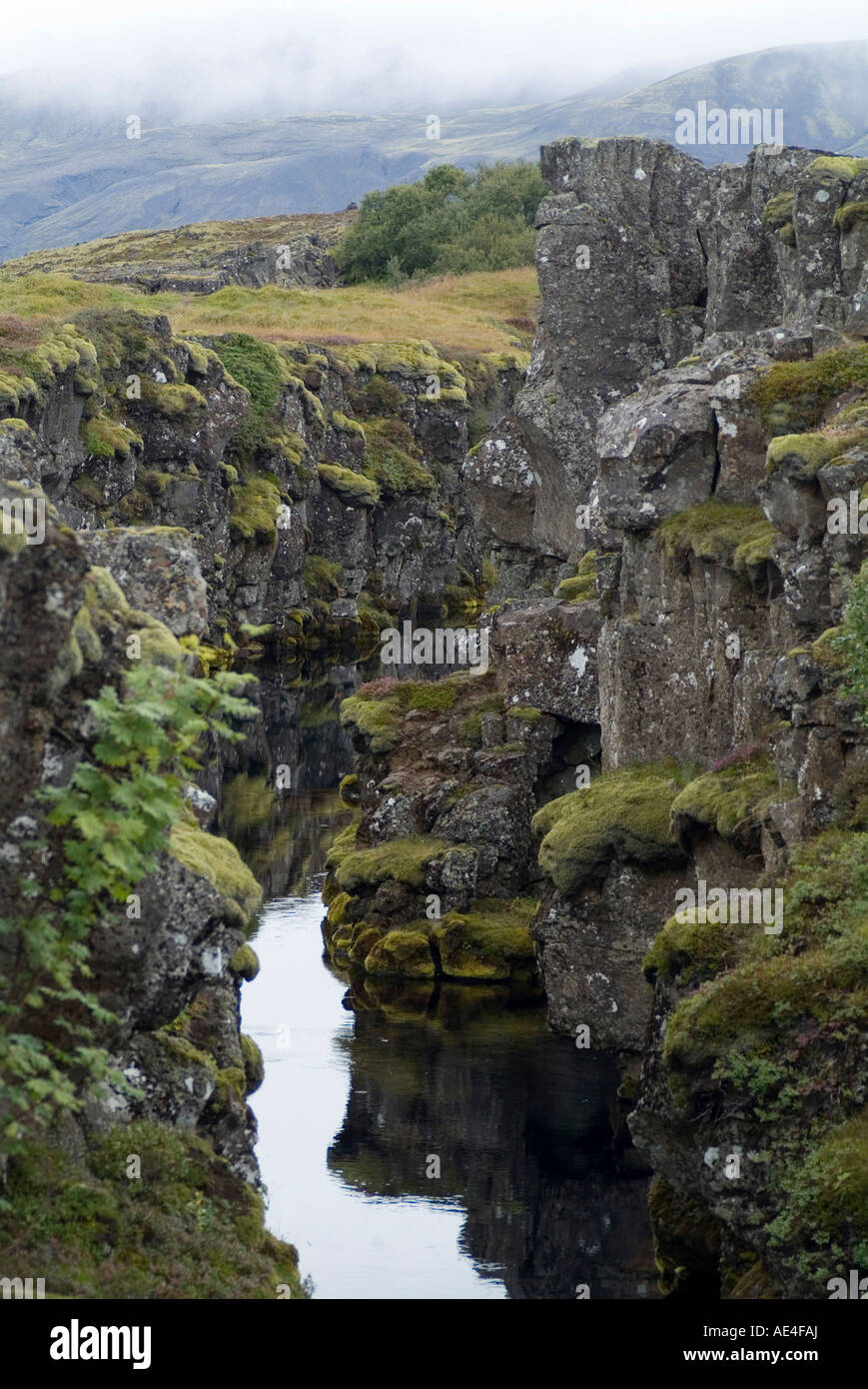 Thingvellir, site of original 10th century Althingi and geographical ...