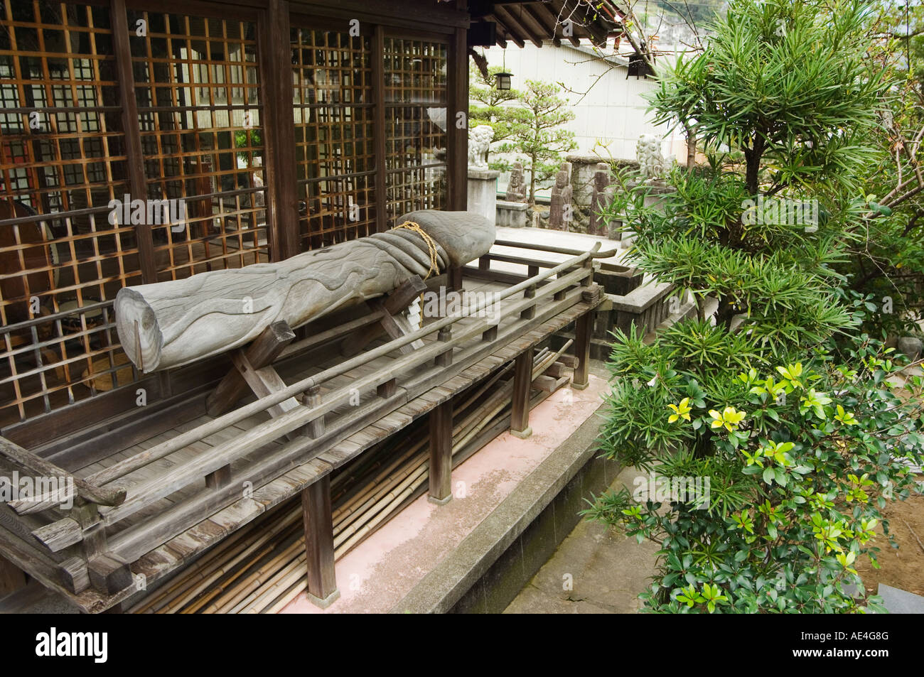 Phallic objects at Taga jinja shrine and sex museum, Uwajima, Ehime ...