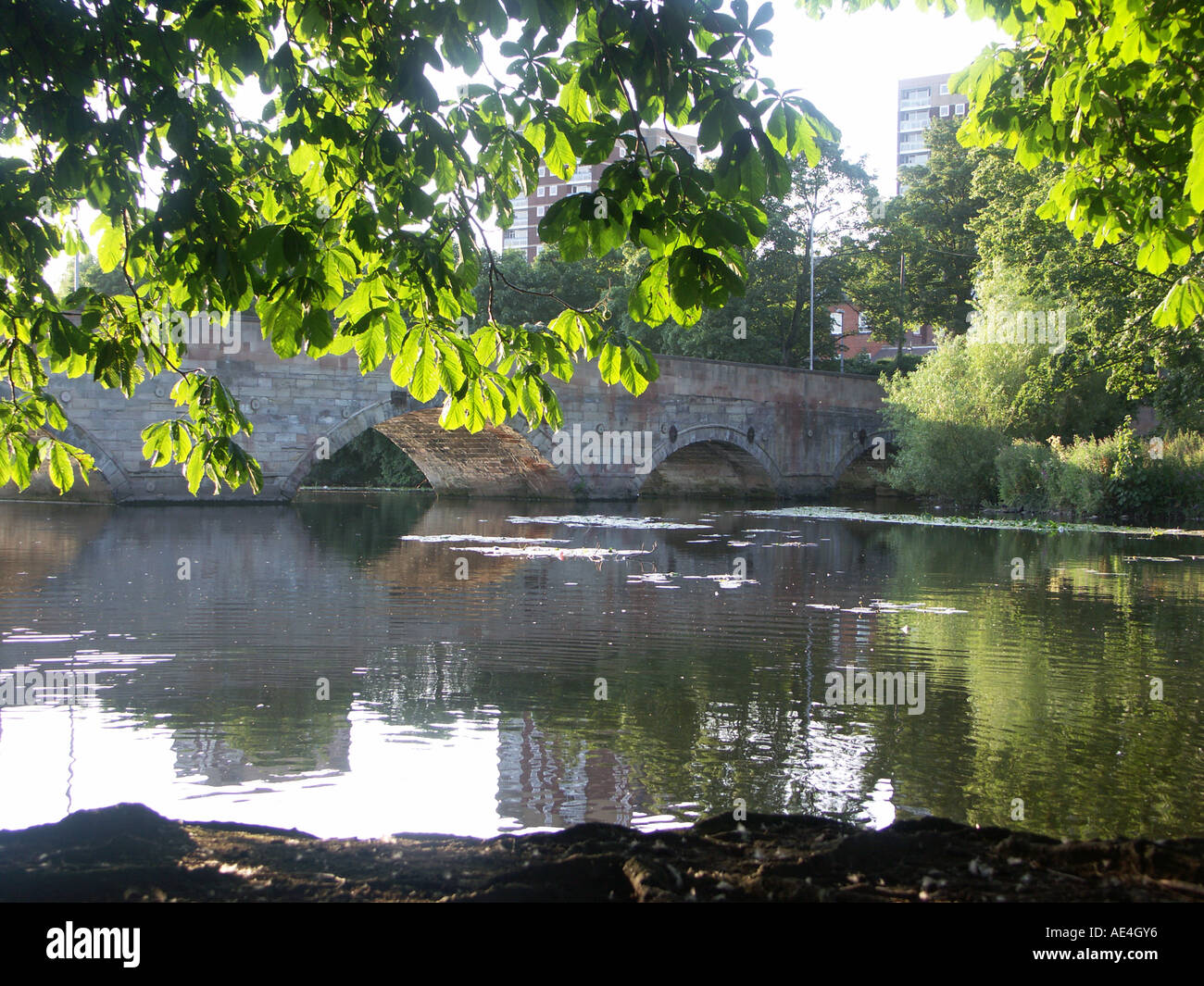Lady Bridge Tamworth 3 Stock Photo - Alamy