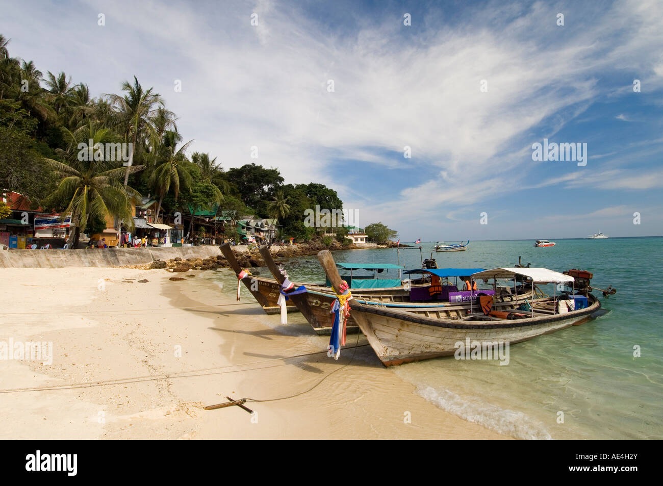 Ton Sai Bay, Phi Phi Don Island, Thailand, Southeast Asia, Asia Stock ...