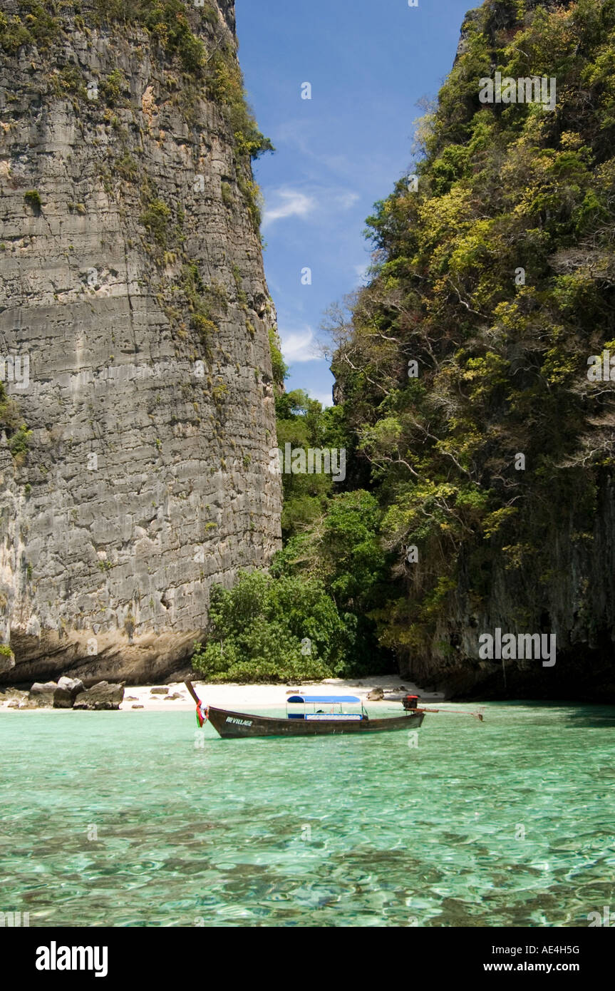 Pileh cove, Phi Phi Lay Island, Thailand, Southeast Asia, Asia Stock ...